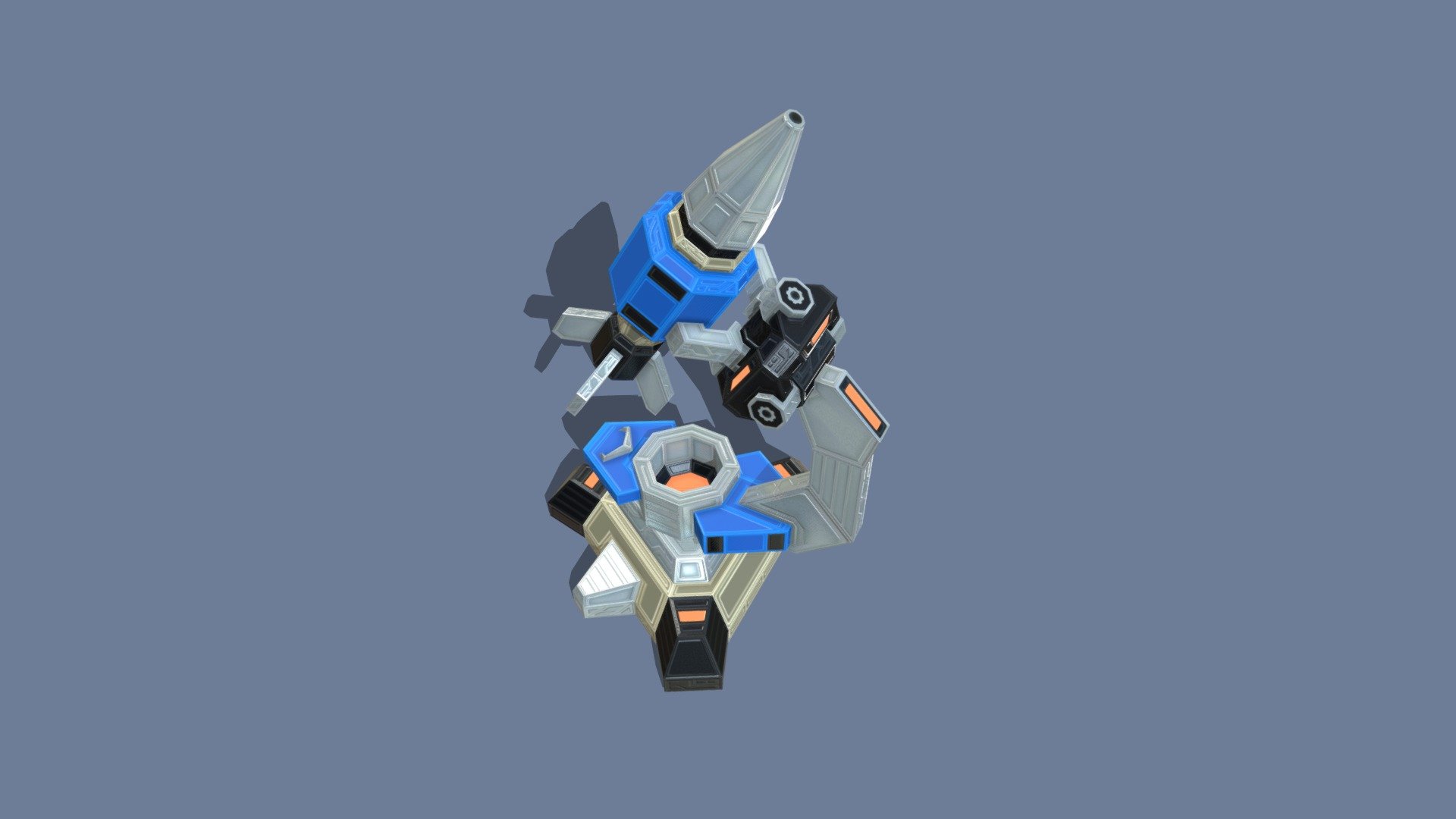 TAP: Bow Nuclear Missile Launcher - 3D model by Miguel Beckers ...