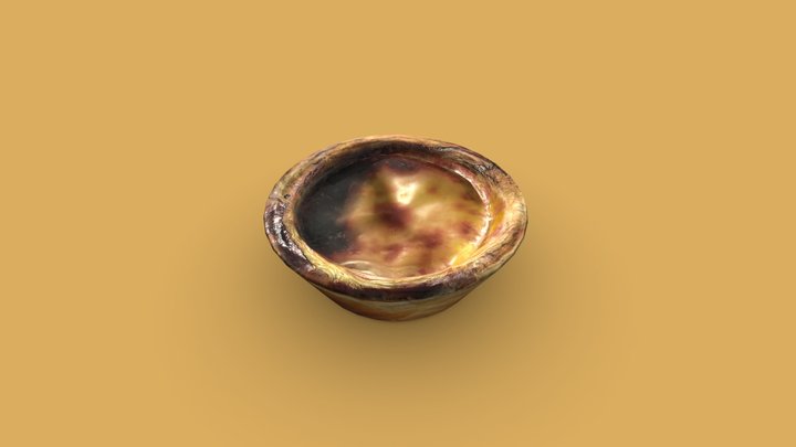 Pastel-de-nata 3D models - Sketchfab