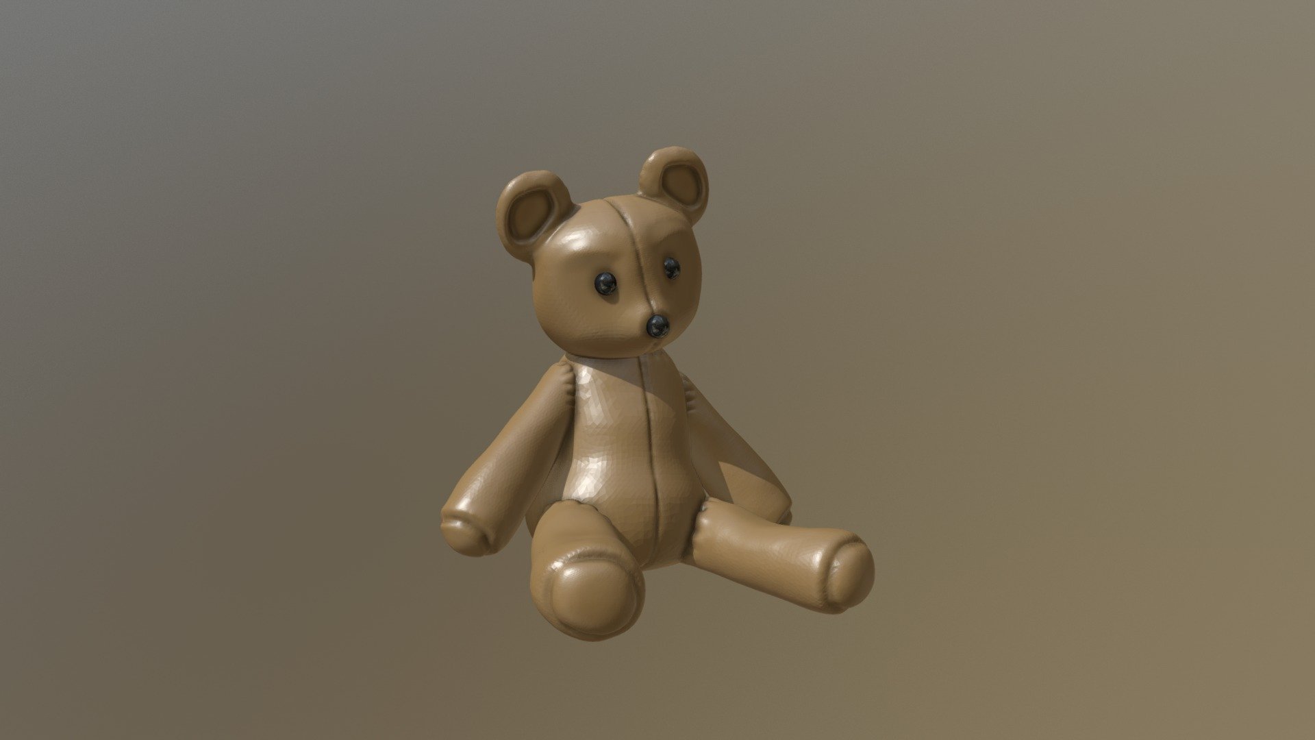 27 Sculpt January: Fluffy (Teddy) - 3D model by mvick13497 [bf5653d ...