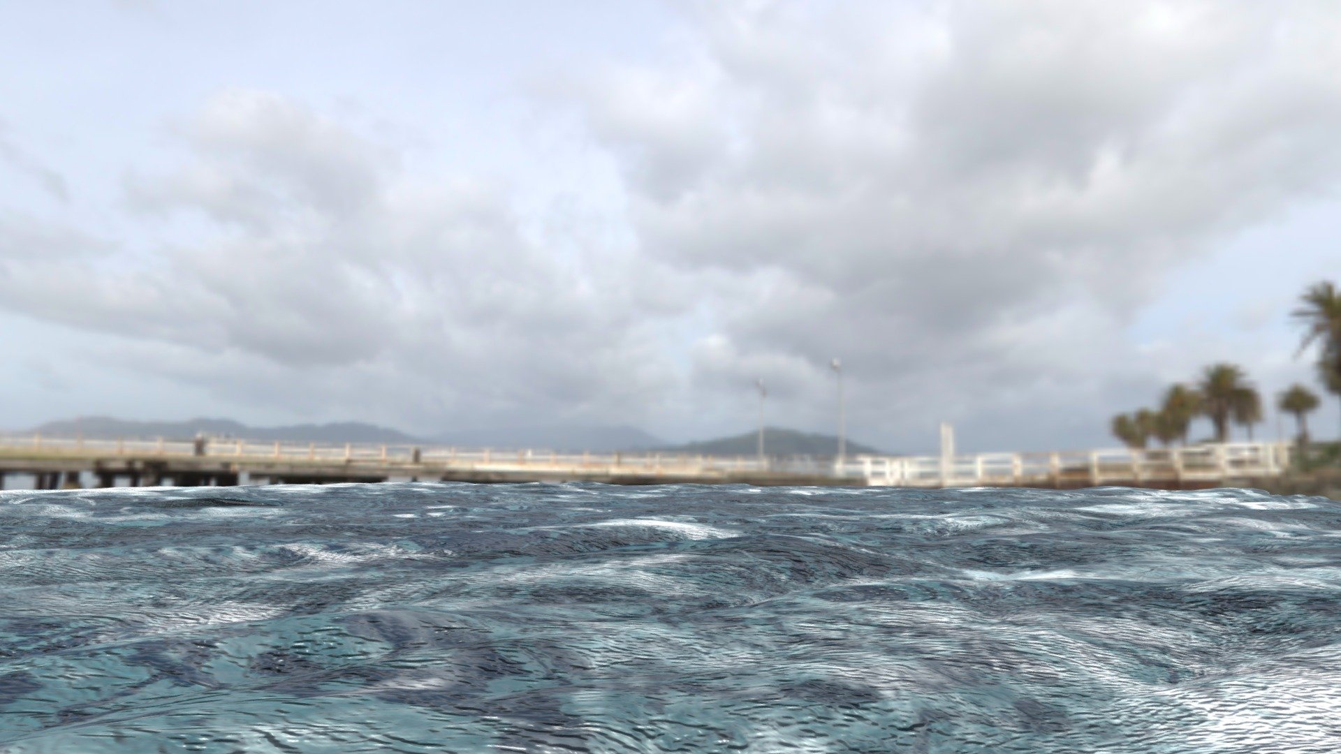 Choppy Ocean Waves- Free - 3D model by the9thearl [bf56606] - Sketchfab