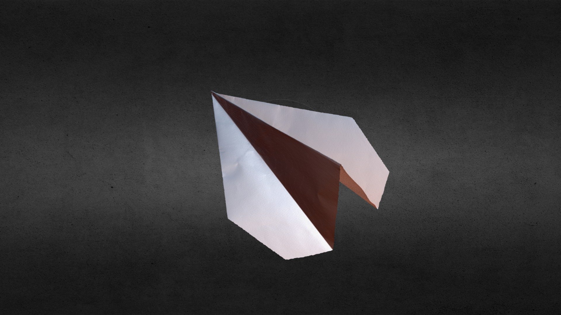 Paper airplane - Download Free 3D model by thunk3d.scanner [bf57018 ...