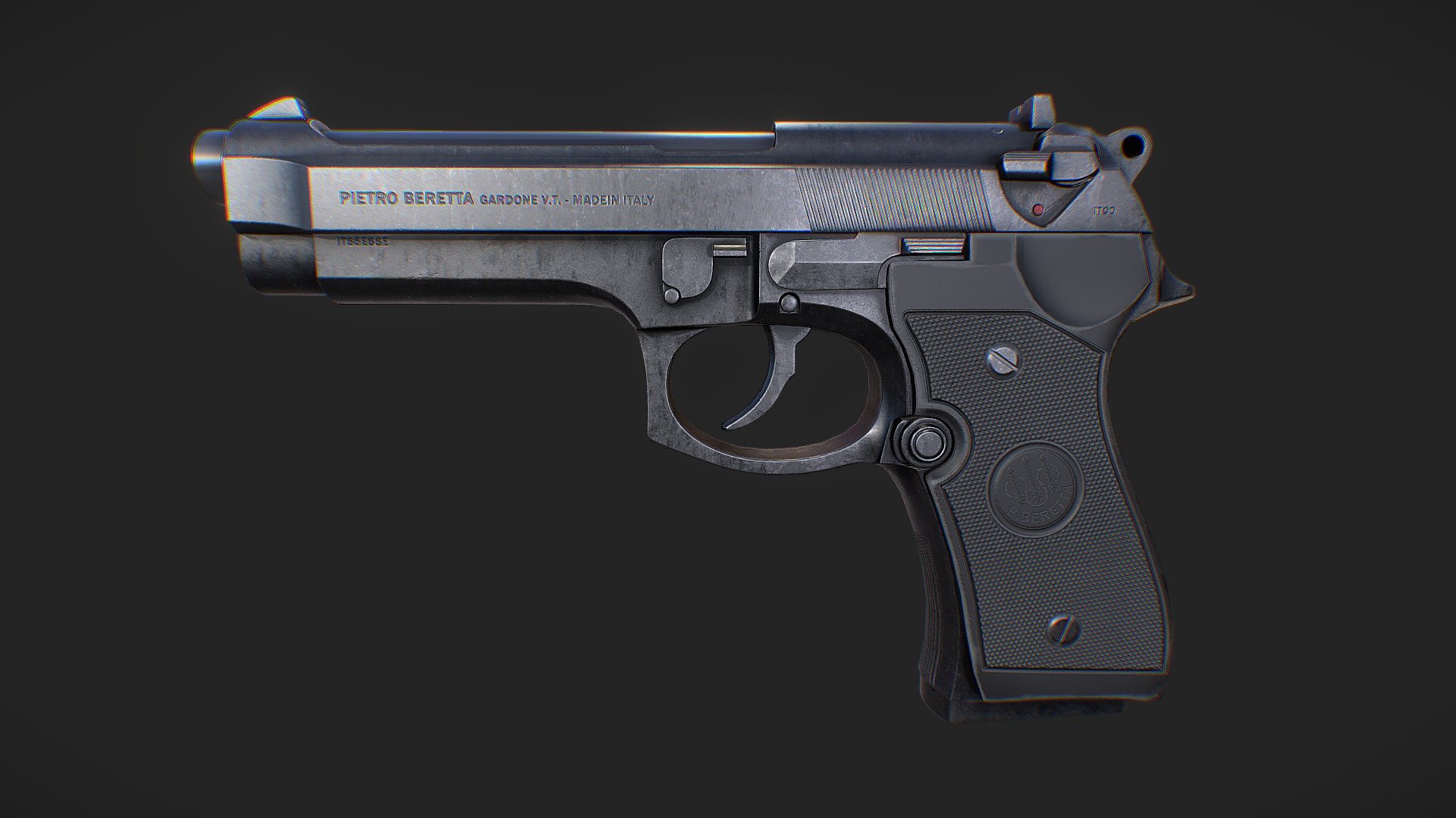 Beretta 92 (clean) - Download Free 3D model by romunql [bf58795 ...