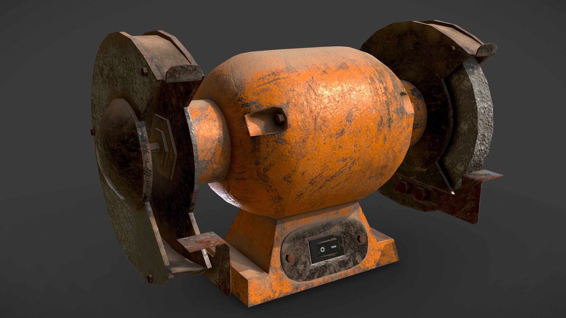 Grinding machine - Download Free 3D model by Dmytro Nikonov ...