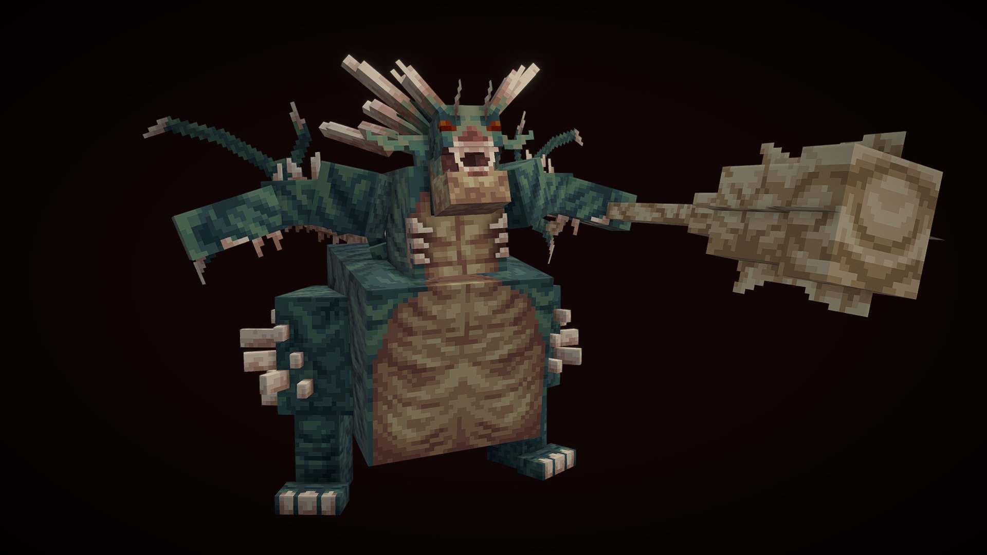 Asylum demon Dark Souls - 3D model by karlomakes [bf59110] - Sketchfab