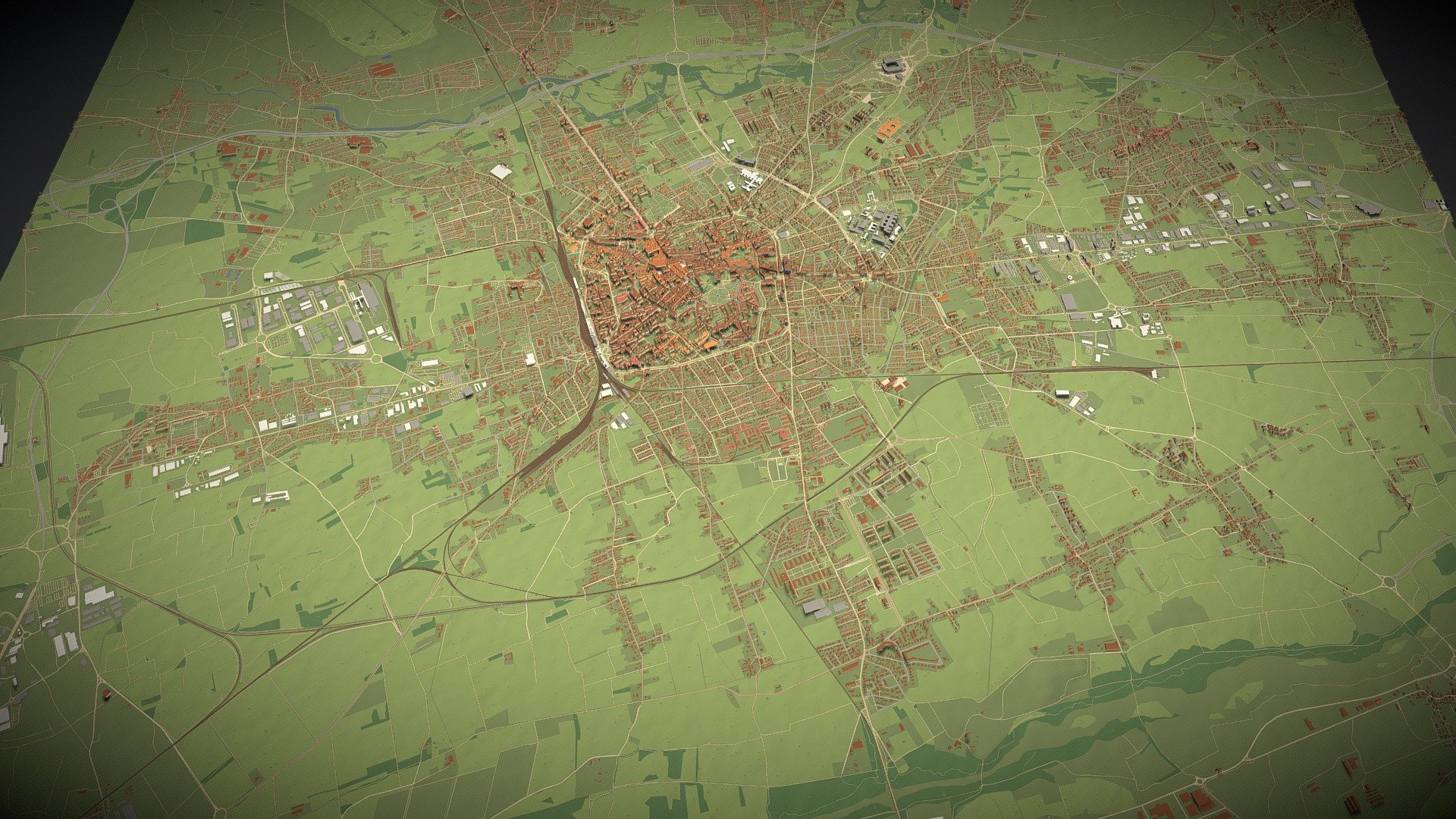Udine Italy - city and urban - Buy Royalty Free 3D model by Jinda ...