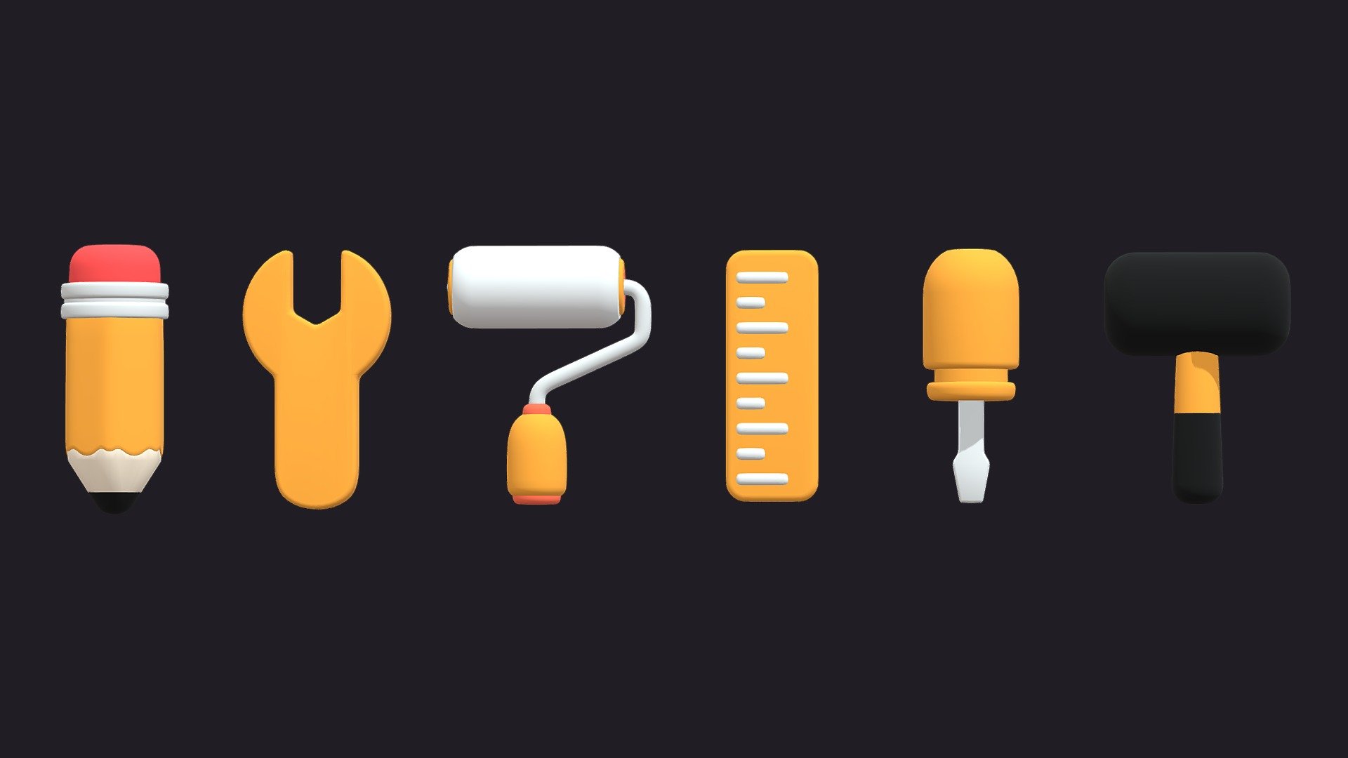 Low Poly Tools - Buy Royalty Free 3D model by Ndevisuals (@Wade23 ...