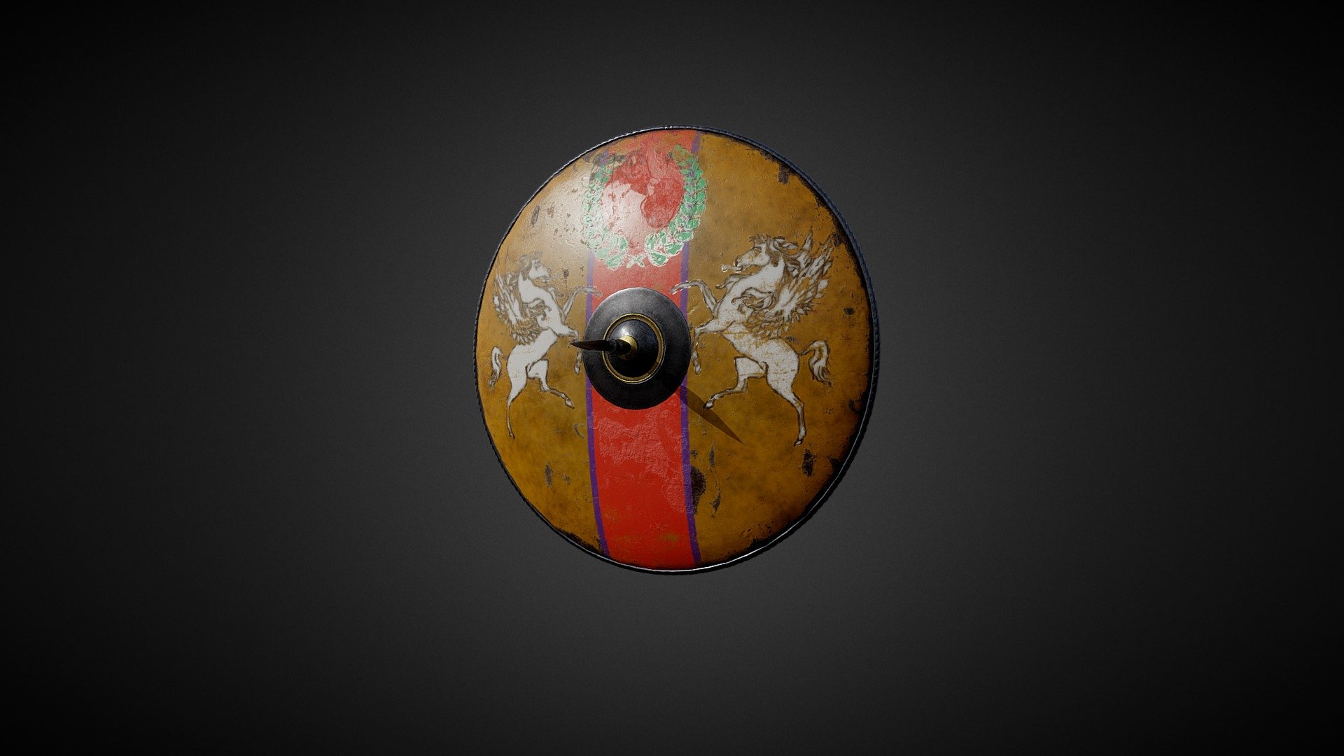 Fantasy Shield - 3D model by bumpy (@oucadoo) [bf5a239] - Sketchfab