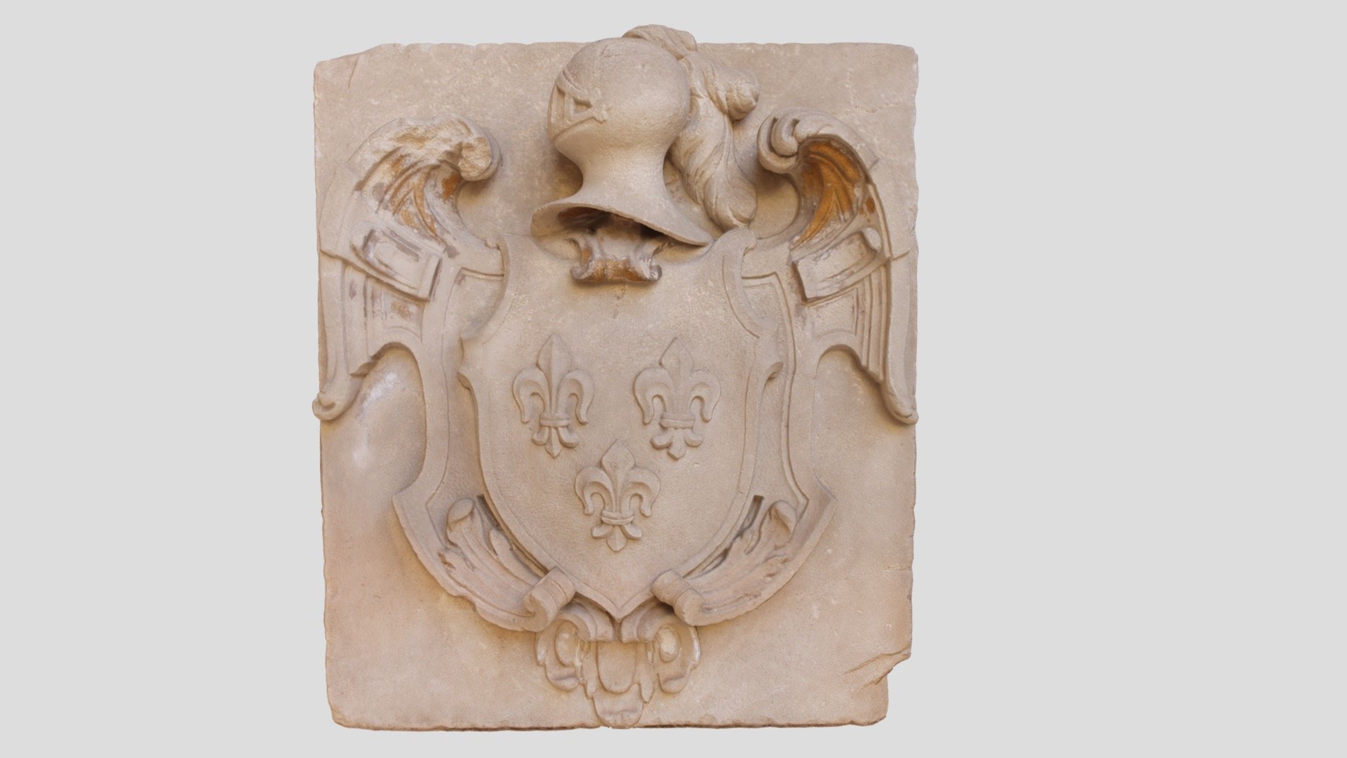 Escudo heráldico de la familia Lisón - Download Free 3D model by Murcia ...