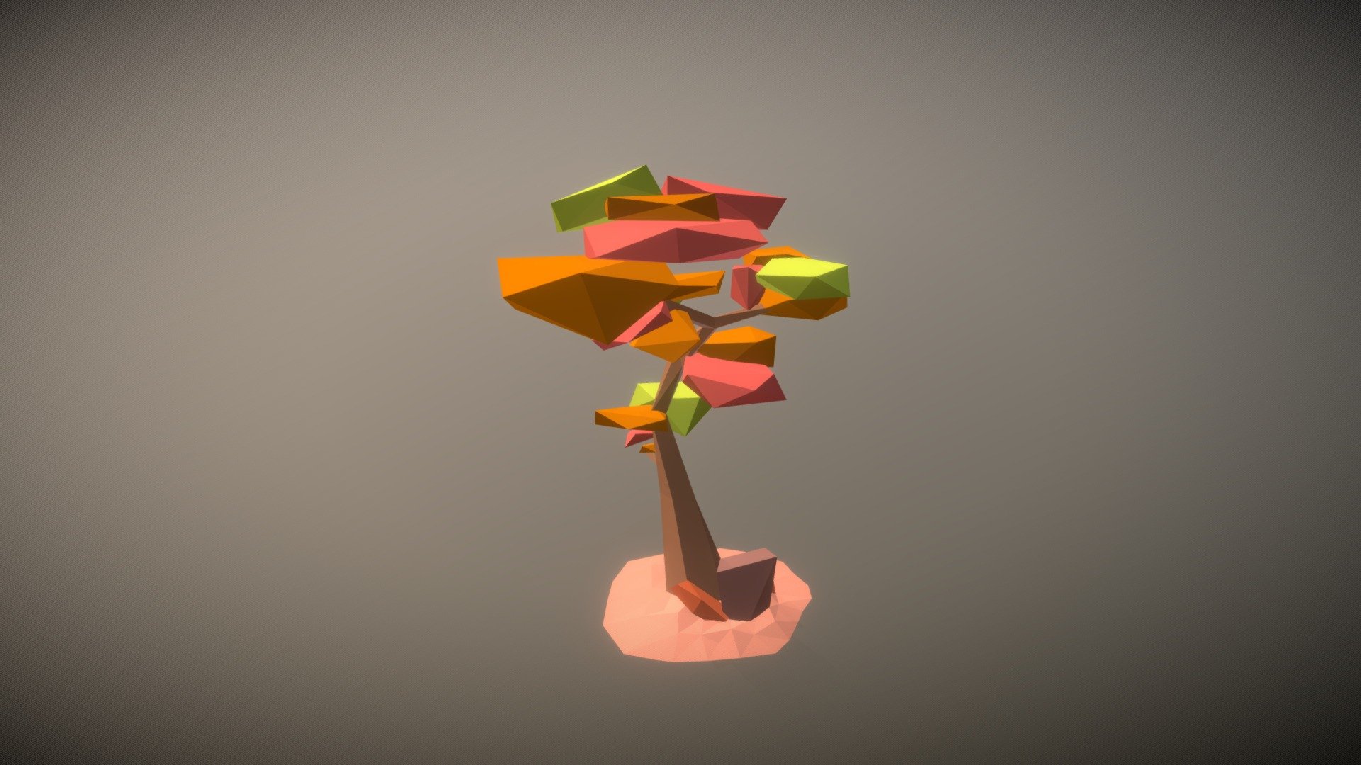 #reus_Low Poly Tree - Download Free 3D model by Reus [bf5afda] - Sketchfab