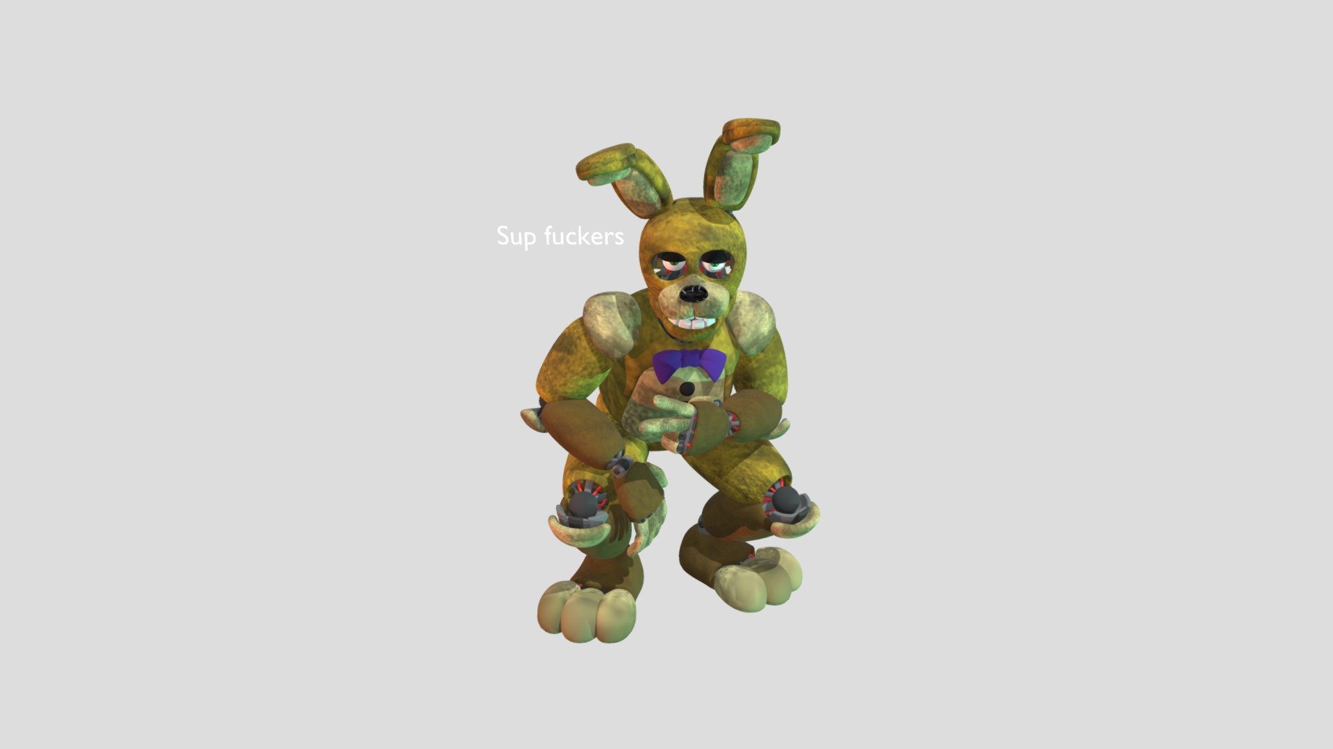 Springbonnie v2.o - Download Free 3D model by Grey Candy. (@Statix_9 ...