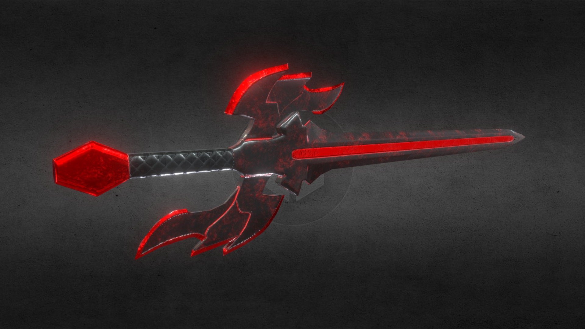 Demonic sword Mephisto - Download Free 3D model by Rzyas [bf5c309 ...