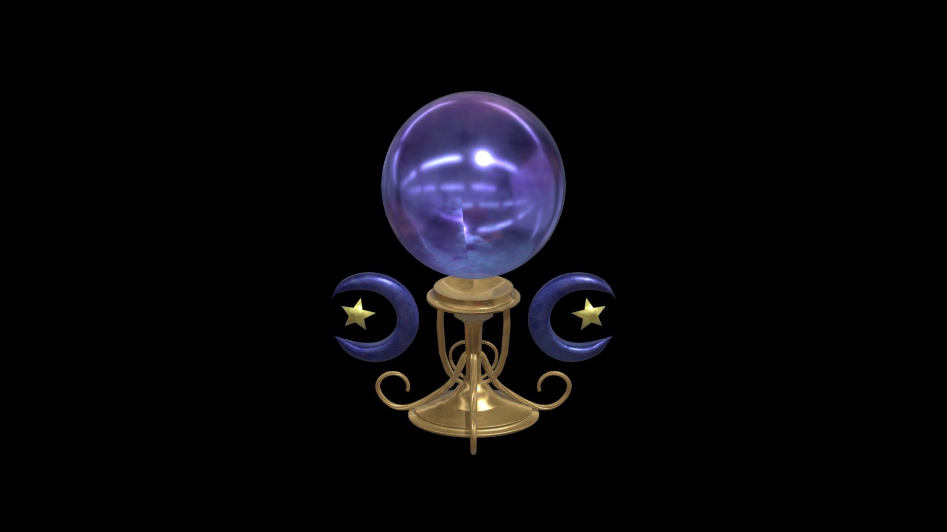 Crystal Ball - Download Free 3D model by KeiaylaP [bf5c5e6] - Sketchfab