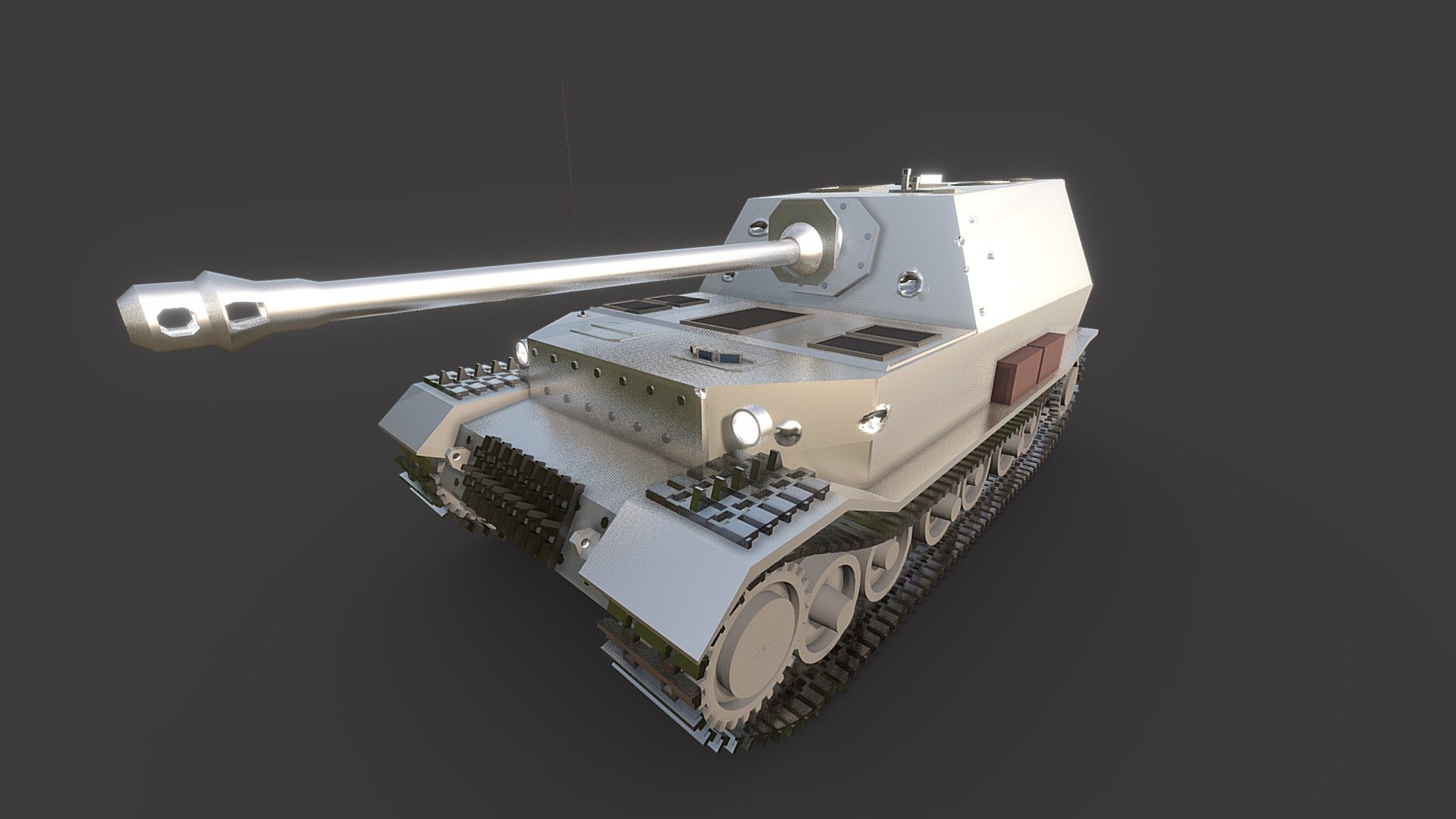 Ferdinand Tank Destroyer - Download Free 3D model by Z3nsiter [bf63238 ...