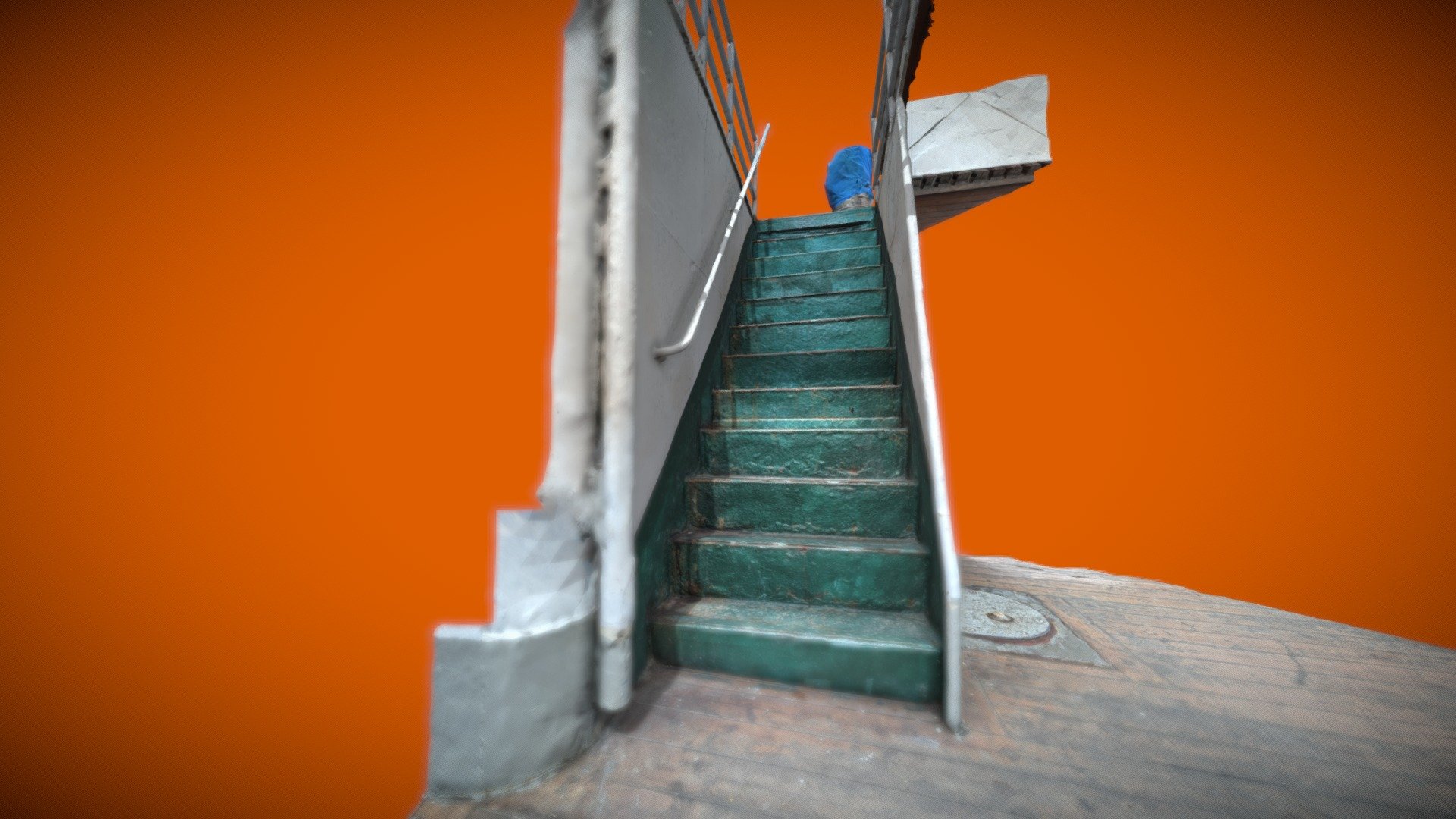 Metal Stair on a ship - Buy Royalty Free 3D model by Kash Tahen (@kash ...