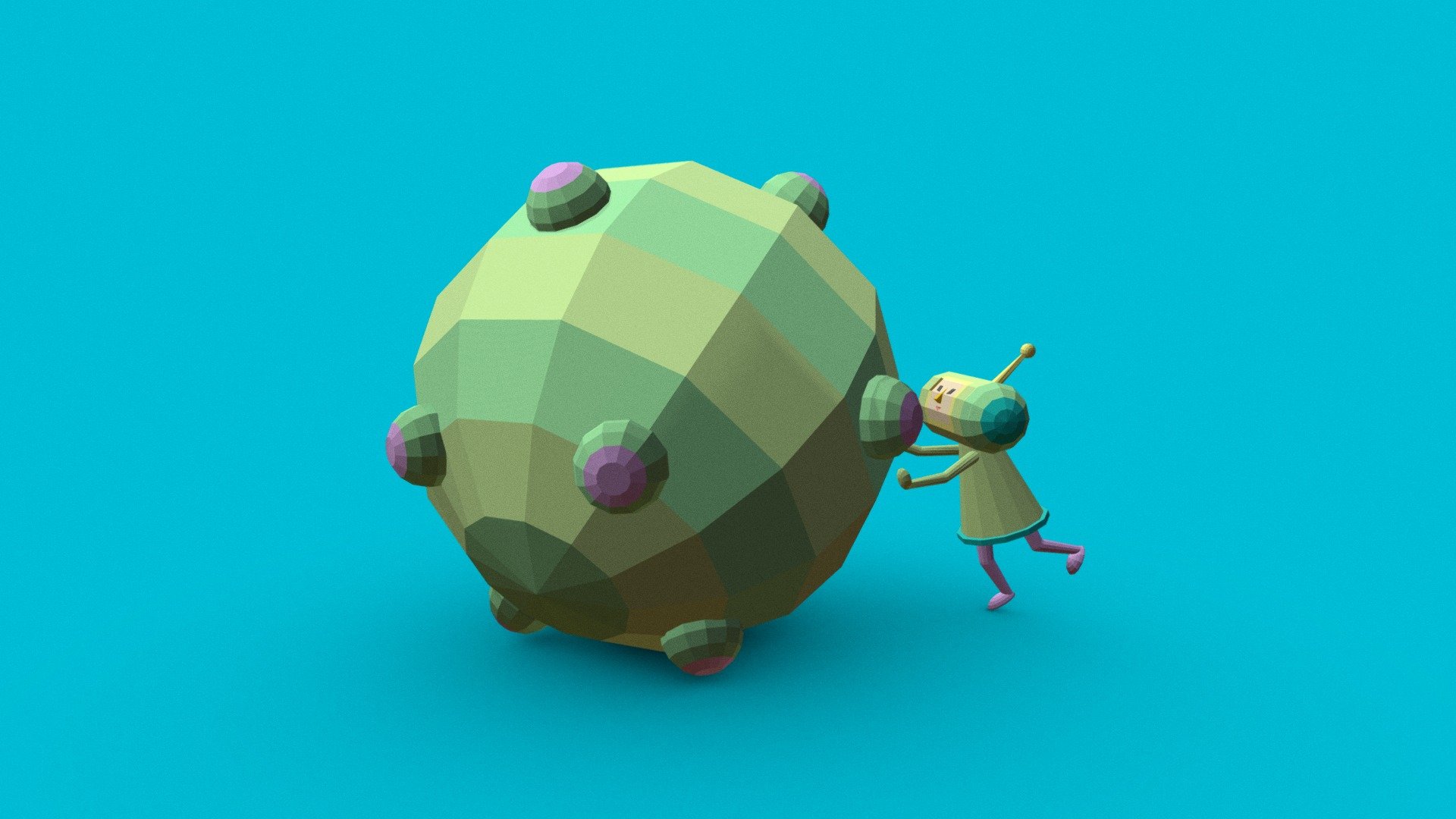 Katamari Pre-Roll - 3D model by Mr. 68000 (@mr68000) [bf67be1] - Sketchfab