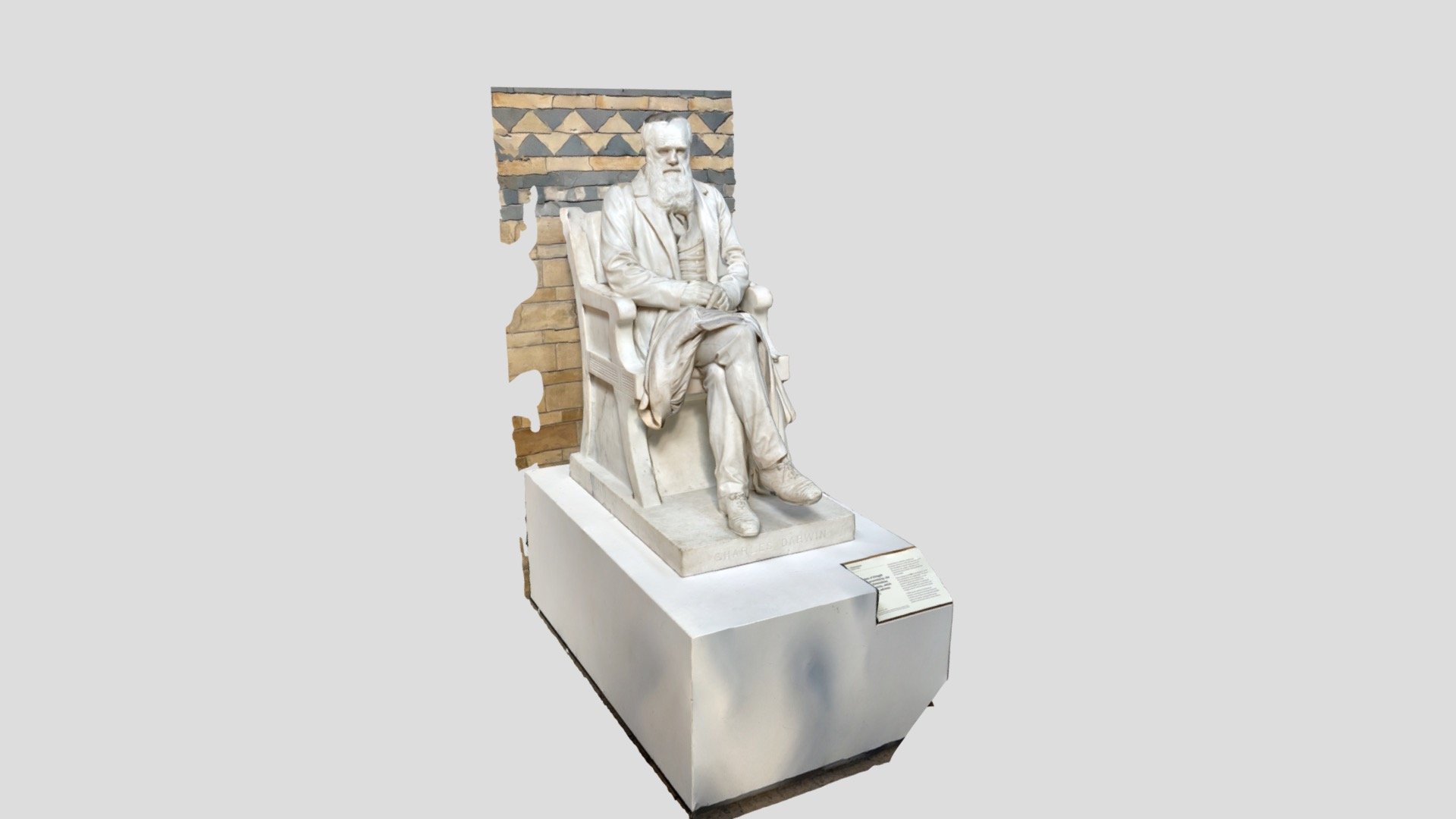 Charles Darwin - Download Free 3D model by iteacher [bf68d31] - Sketchfab