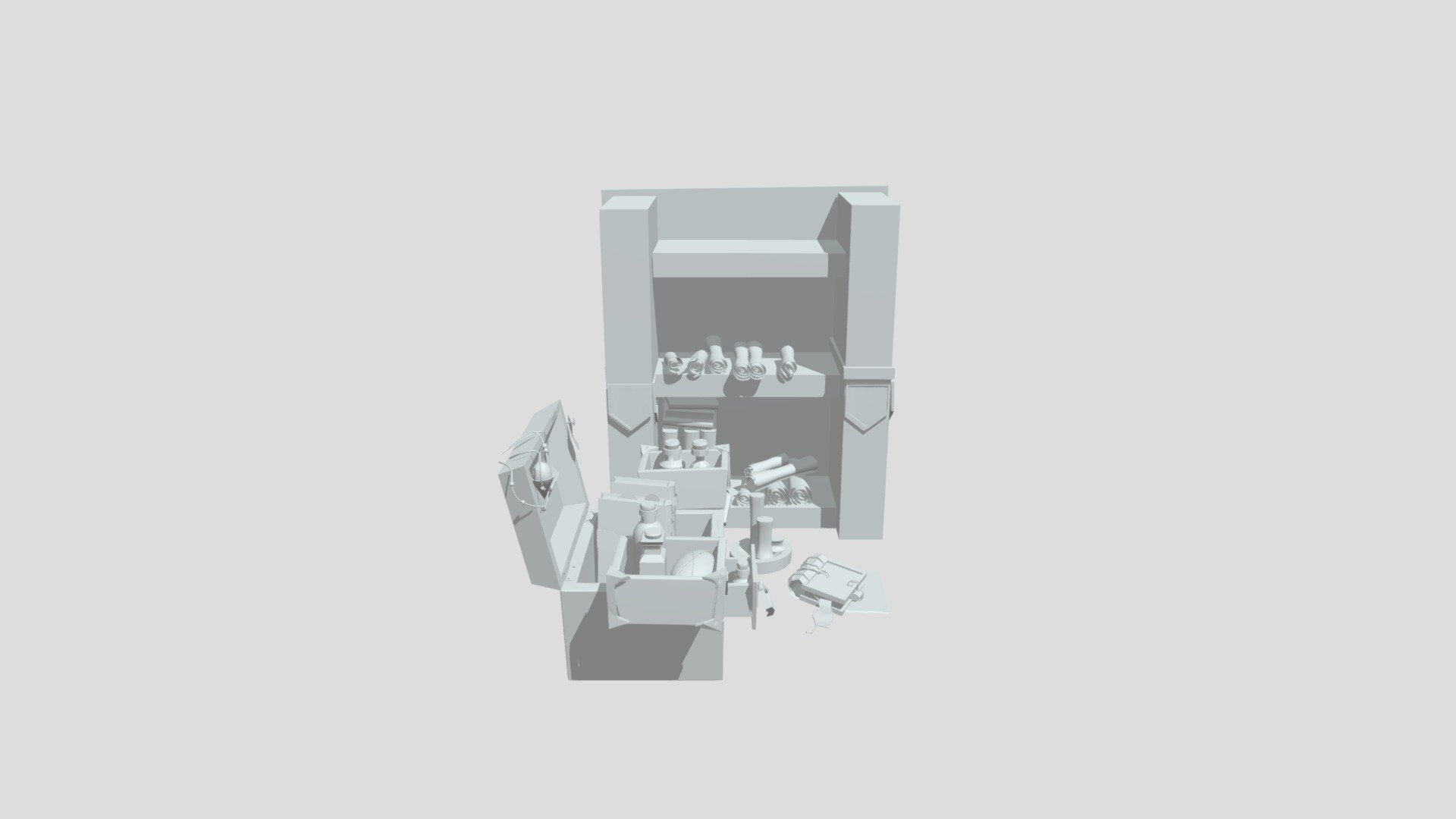 whitchbox practice 1 - 3D model by s.simms [bf6a5ef] - Sketchfab