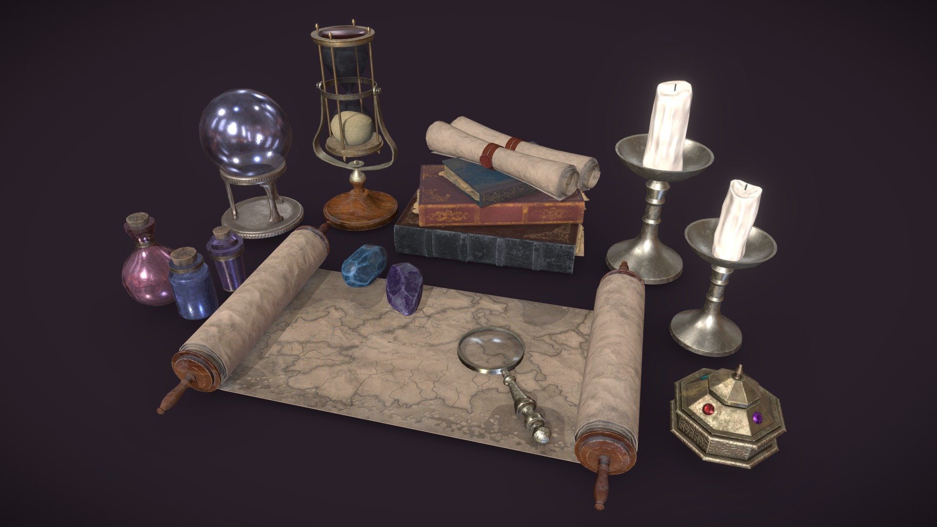 Magic Accessories - Buy Royalty Free 3D model by Kirhl [bf6b05b ...