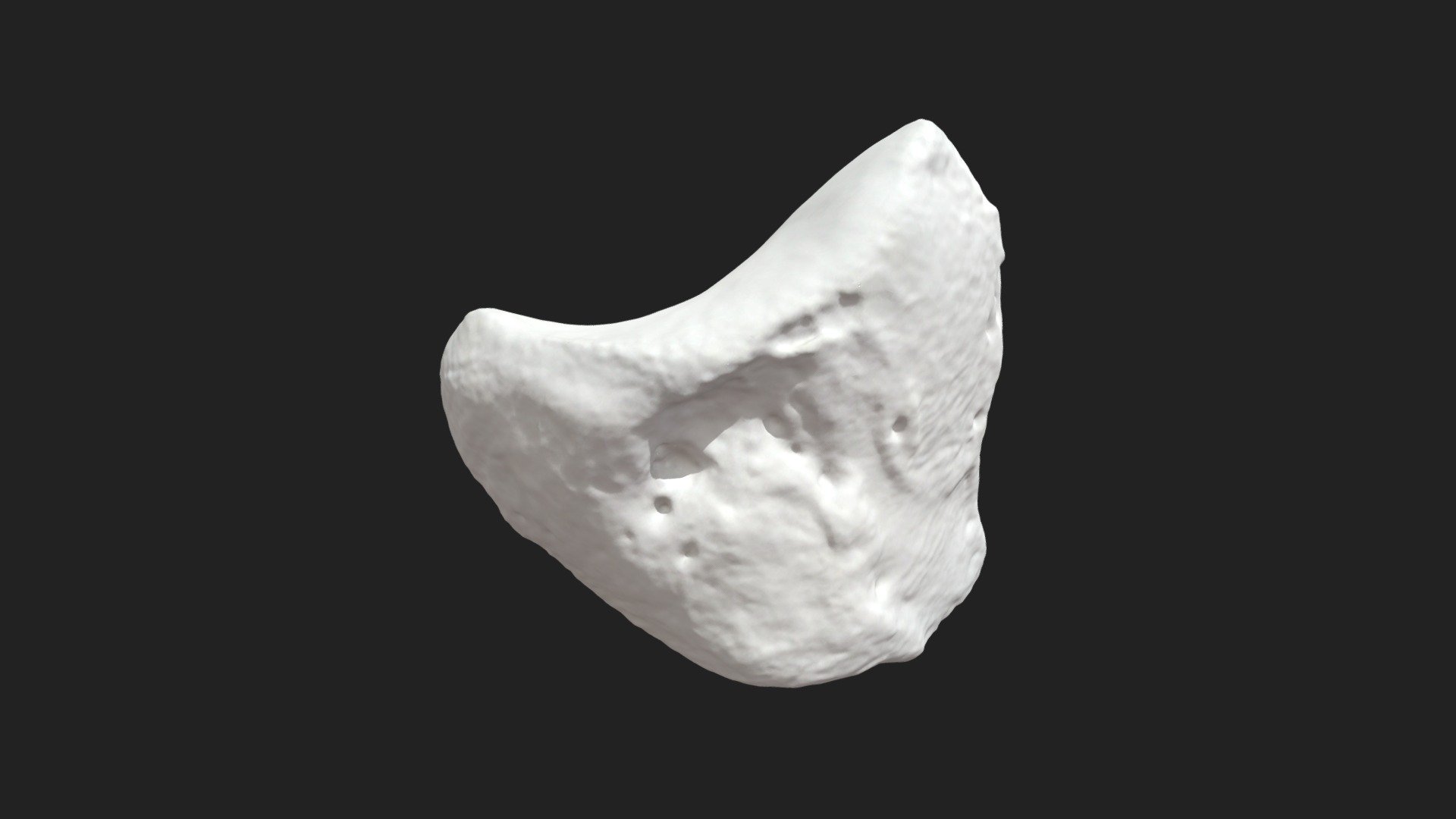 1st carpal bone (os carpale primum) dog - Download Free 3D model by ...