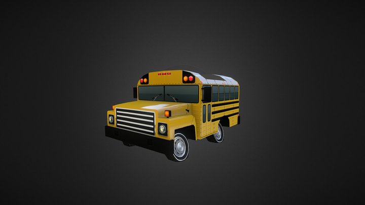 School-bus 3D models - Sketchfab