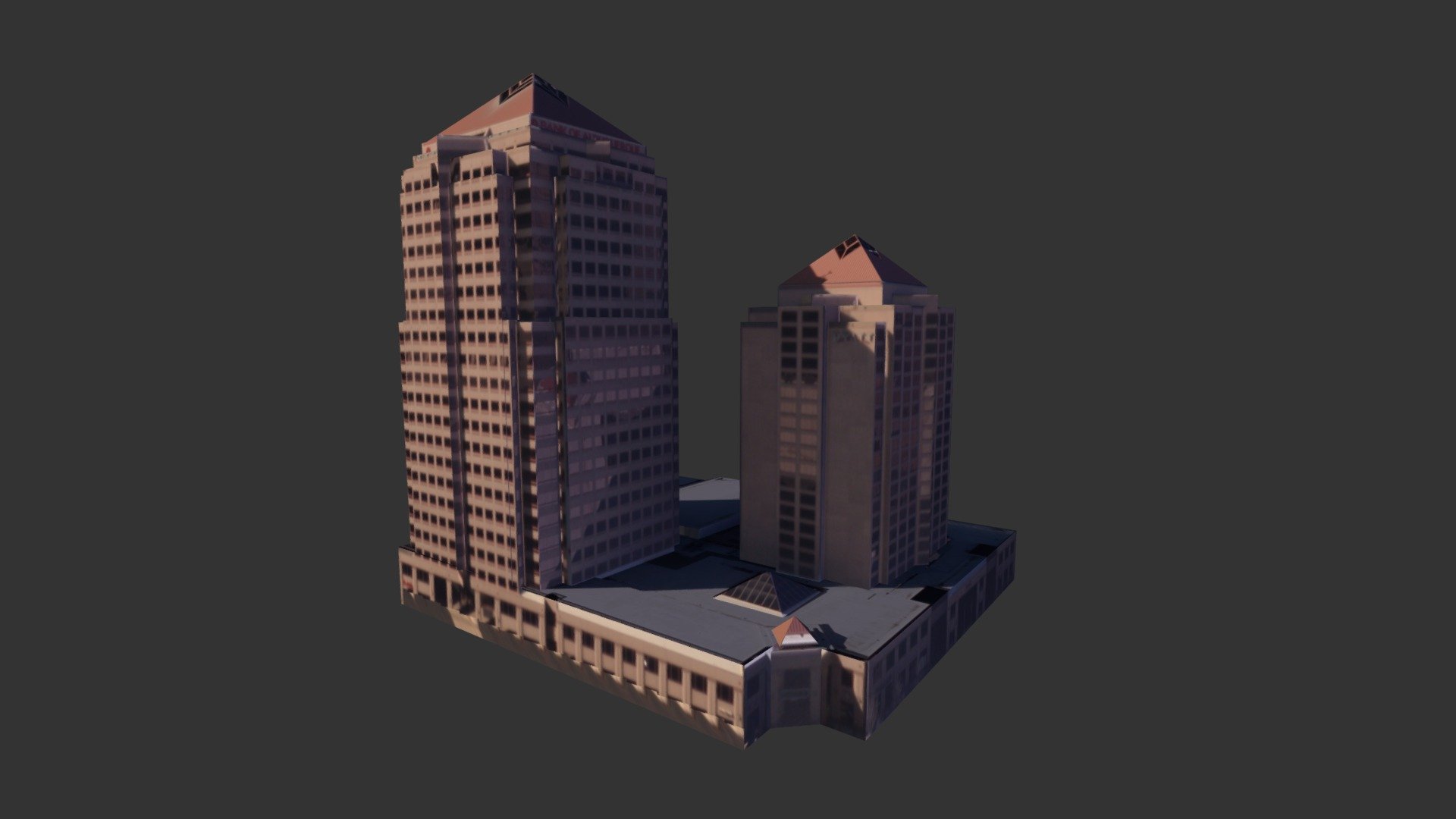 Albuquerque - Albuquerque Plaza - 3D model by maxxscholten [bf6f0d1 ...
