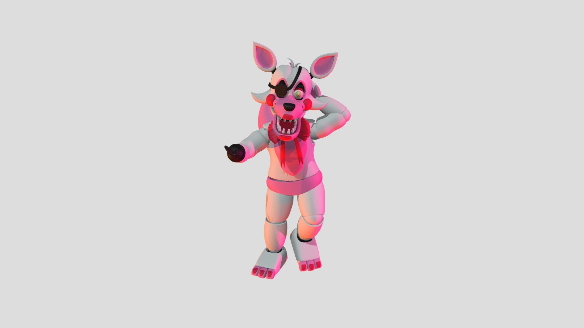 toy foxy-funtime foxy v3 - Download Free 3D model by ...