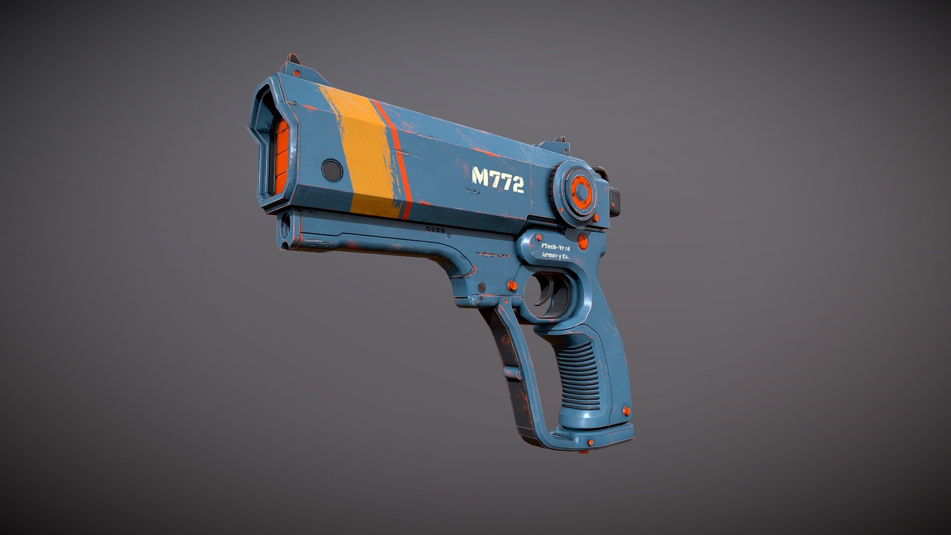 Blaster concept - Download Free 3D model by futaba@blender (@futaba_blender) [bf6f492] - Sketchfab