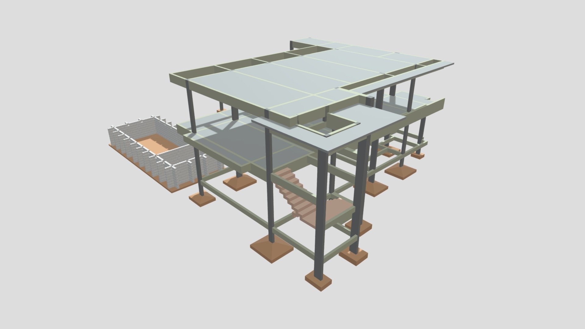 Residencia Rafael Sandes - Download Free 3D model by momentofletorse ...