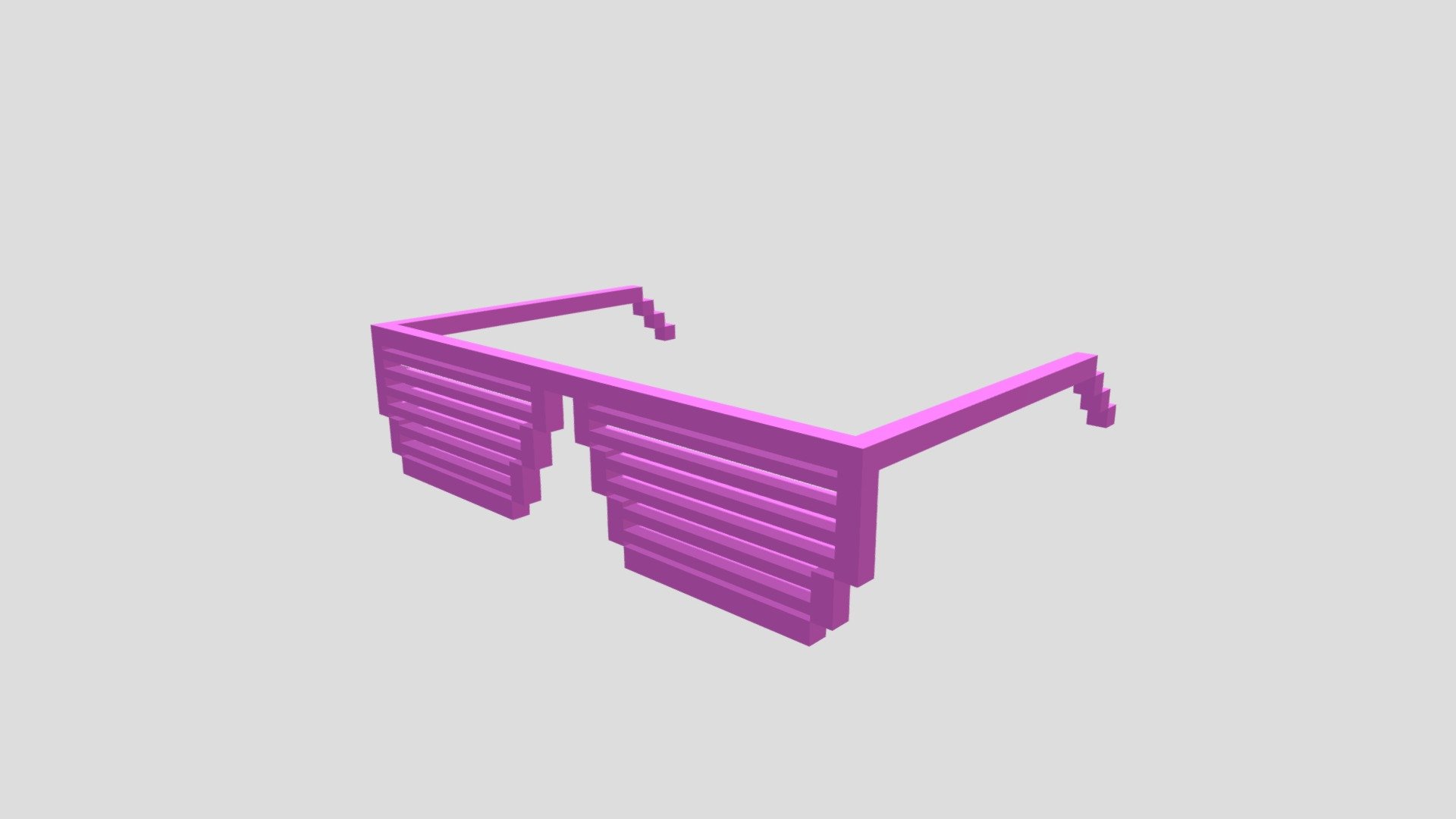 [Minecraft]Shutter Shades-Stylized Party Glasses - Download Free 3D ...