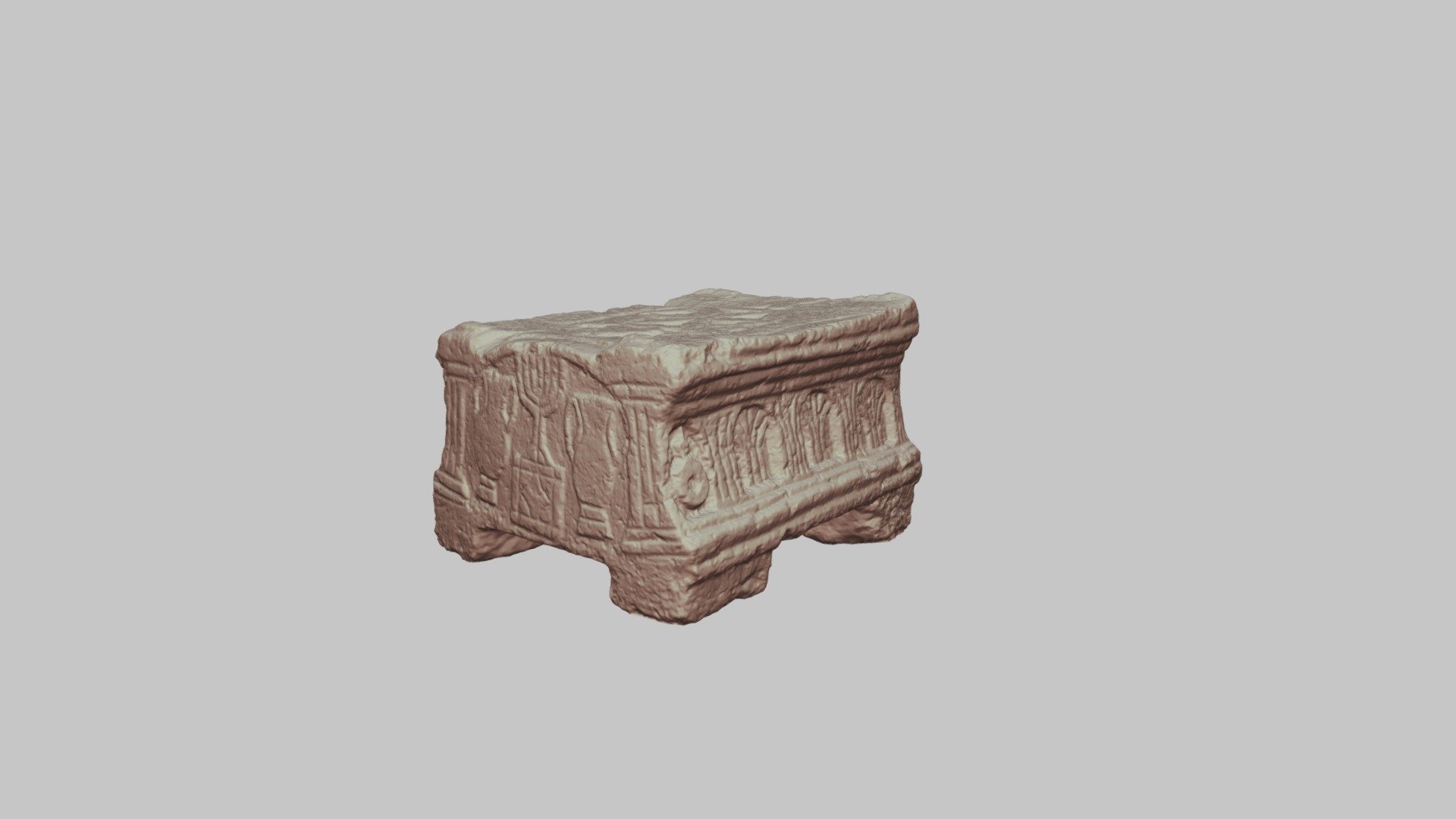 Magdala Stone A - 3D model by royalbag [bf71fde] - Sketchfab