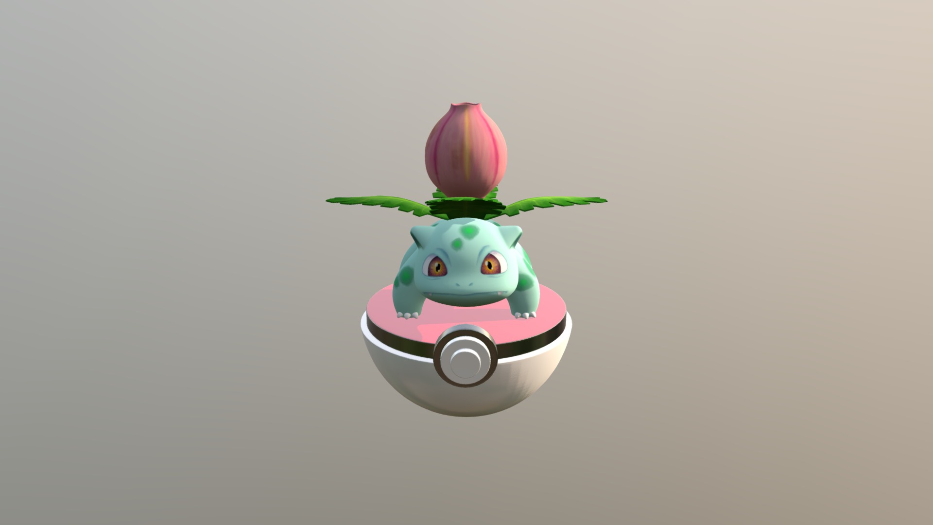 Ivysaur Organic Model - 3D model by lara (@larasoak) [bf757f5] - Sketchfab