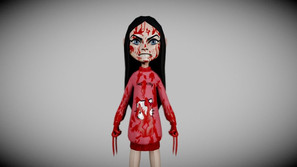 X-23 - 3D model by k1r1ll3r [bf76bd8] - Sketchfab