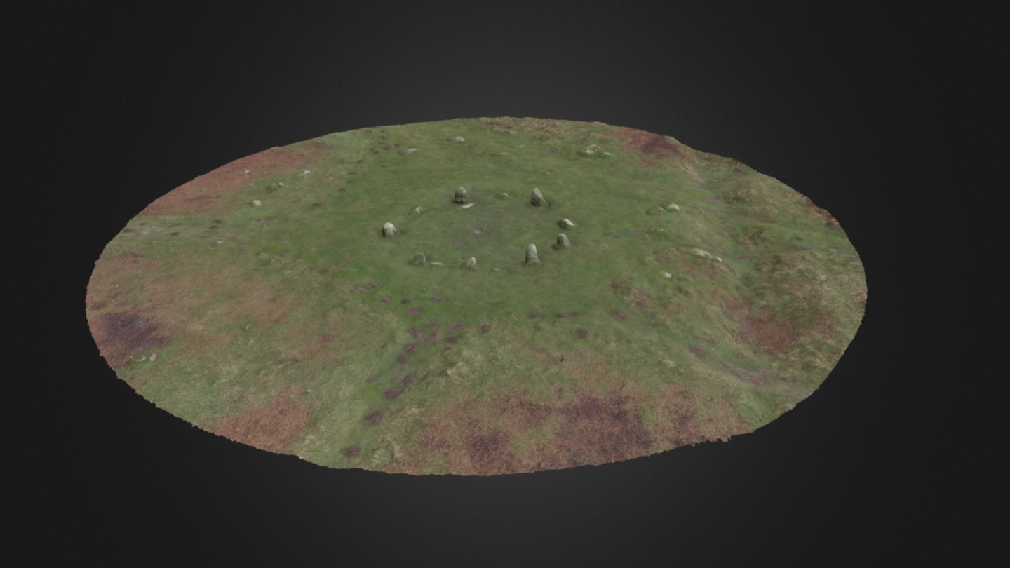 Birkrigg Stone Circle - 3D model by aerialartwork [bf76e00] - Sketchfab