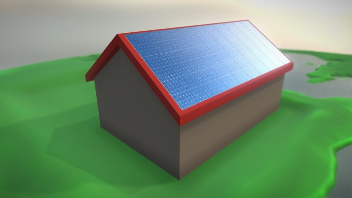 Solar-panel 3D models - Sketchfab