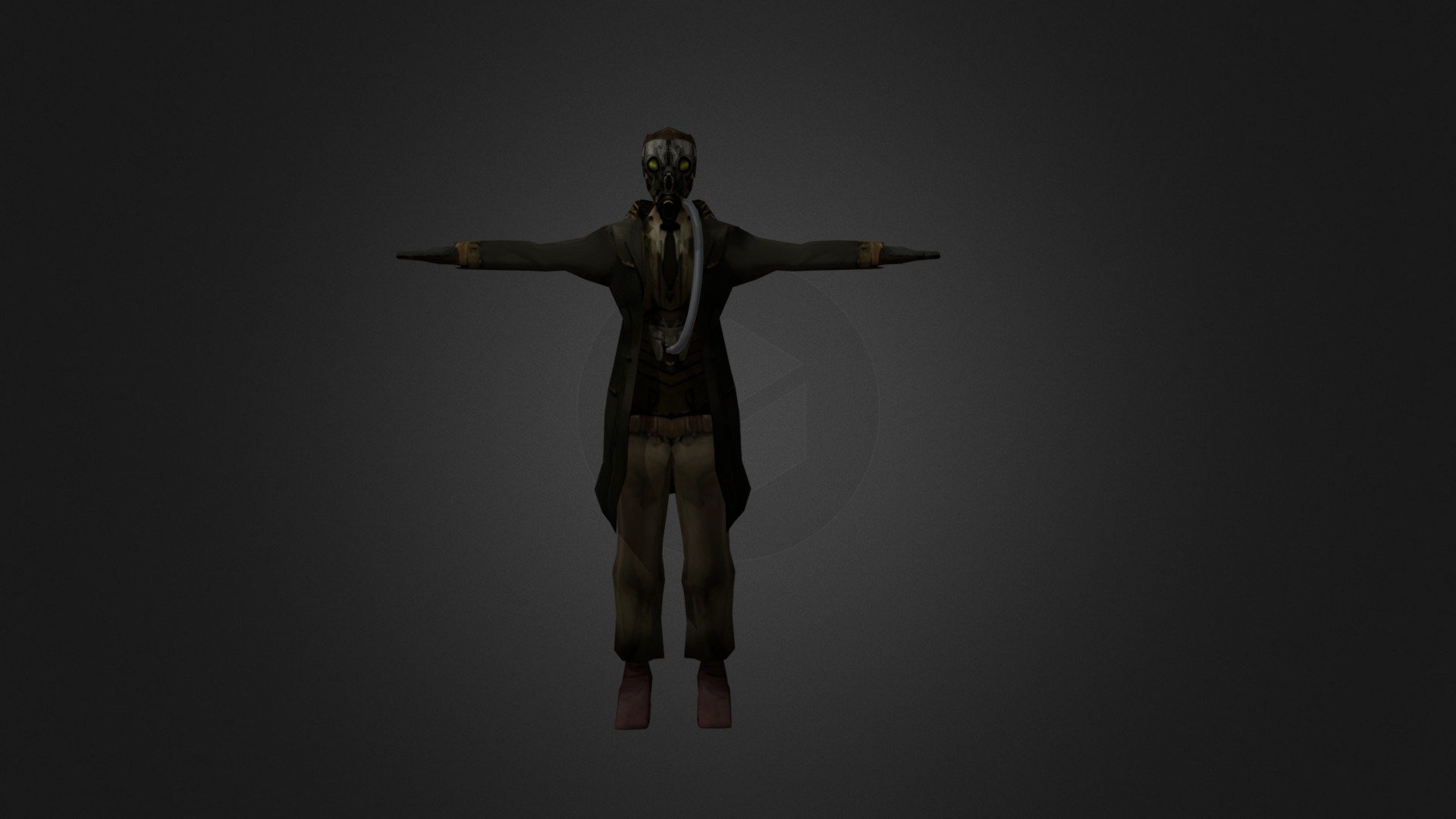 Banker (Low poly character) - 3D model by loxyrak [bf7853d] - Sketchfab