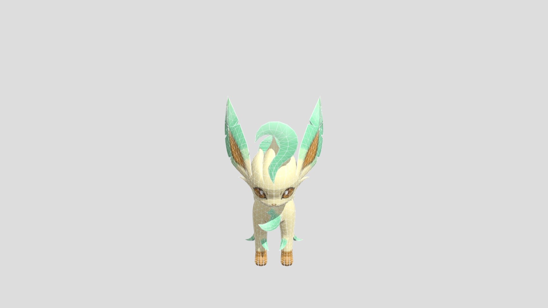 Leafeon - Download Free 3D model by Noodle3D :) (@rosiefox2007 ...