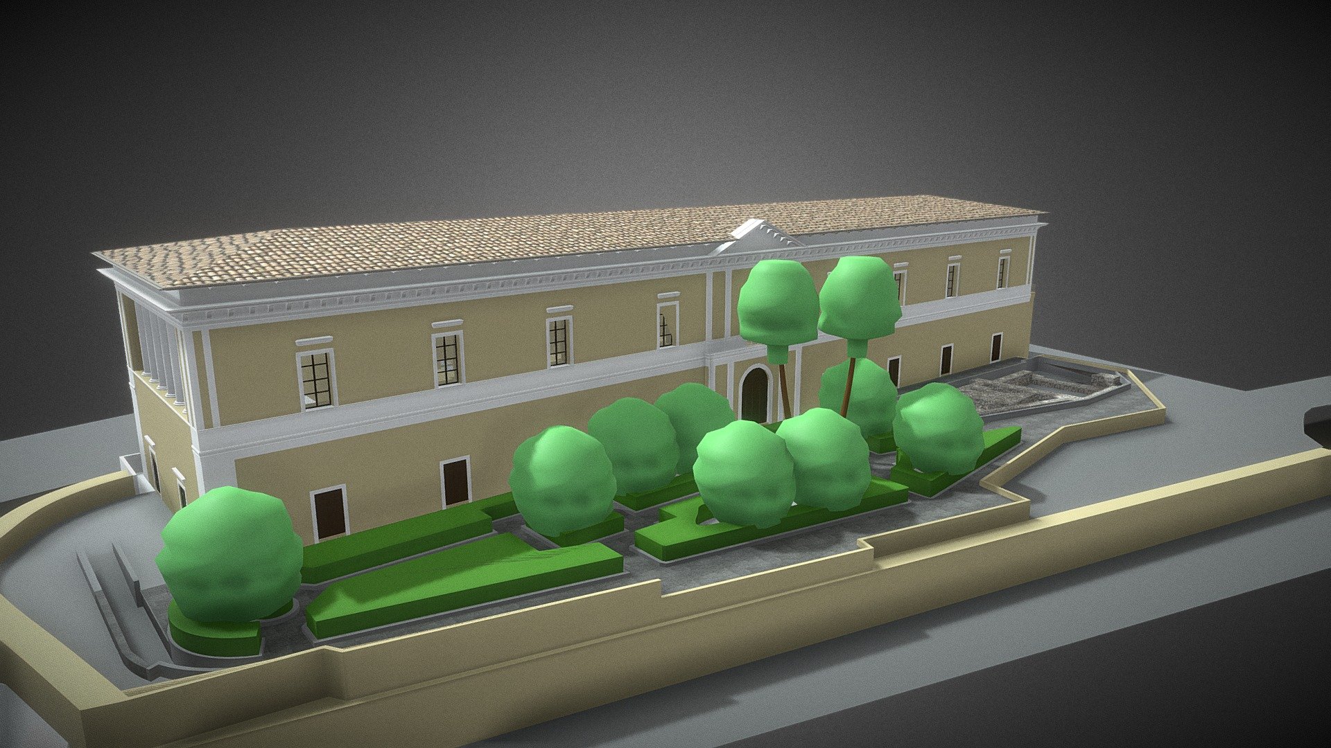 palazzo_baronale - 3D model by sorrentoweb.net.Salvatore.De.Stefano ...