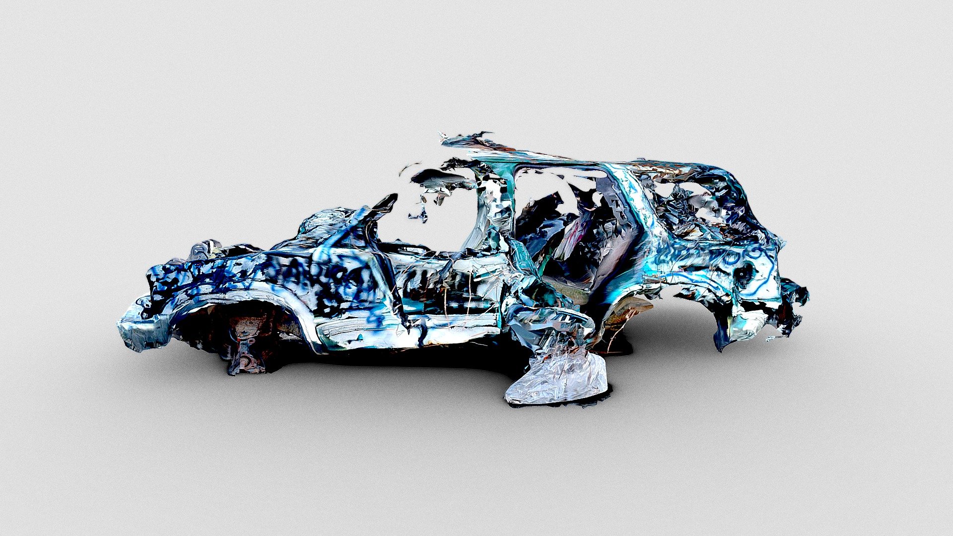 247: Destroyed Car - Download Free 3D model by alexdelker [bf7b4c4 ...