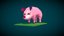 Low Poly Pig - 3D model by workbystarlight (@iworkbystarlight) [bf7bda7 ...