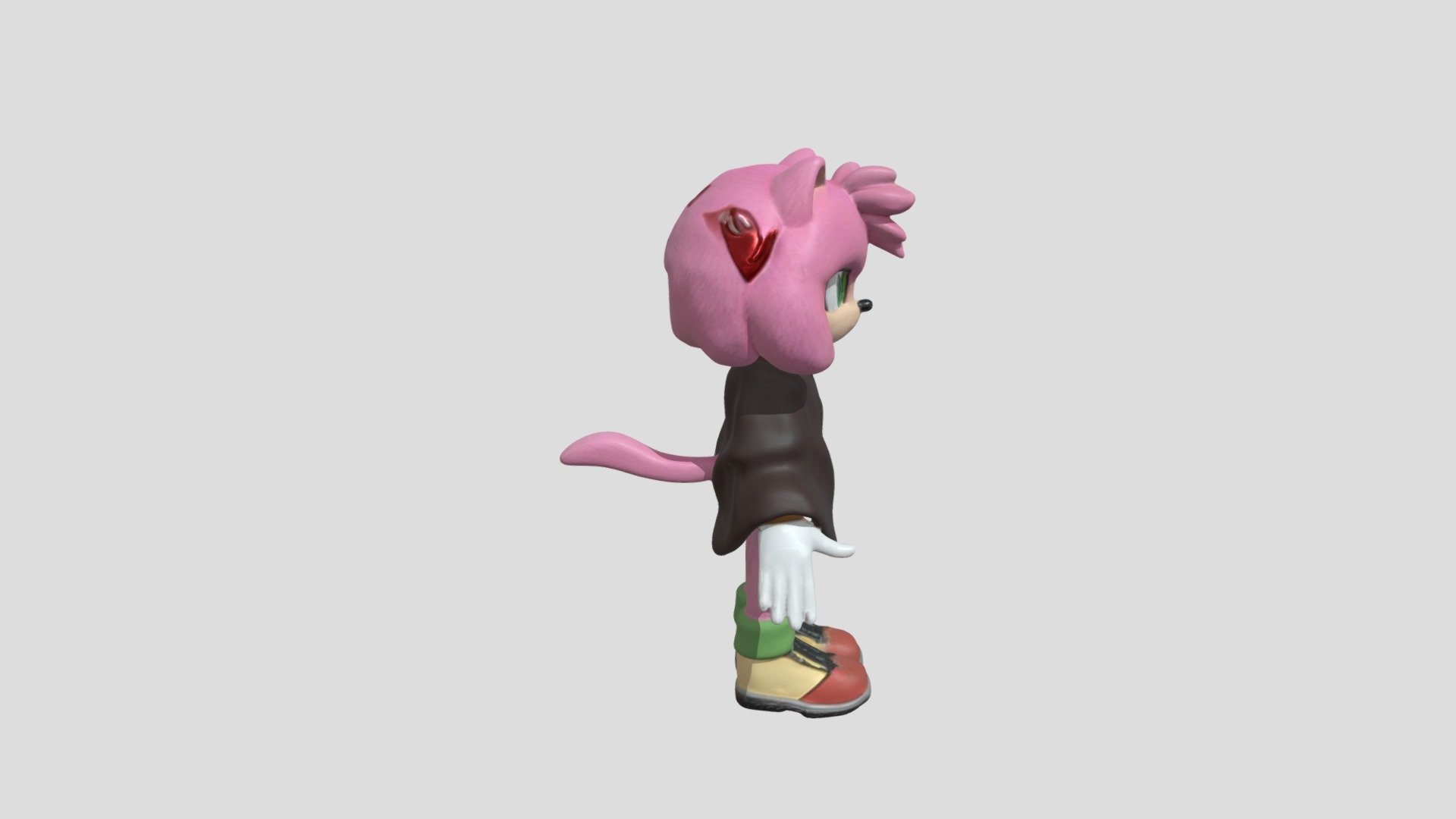 Fanmade Amy from Sonic movie - Download Free 3D model by enzoreisplay ...