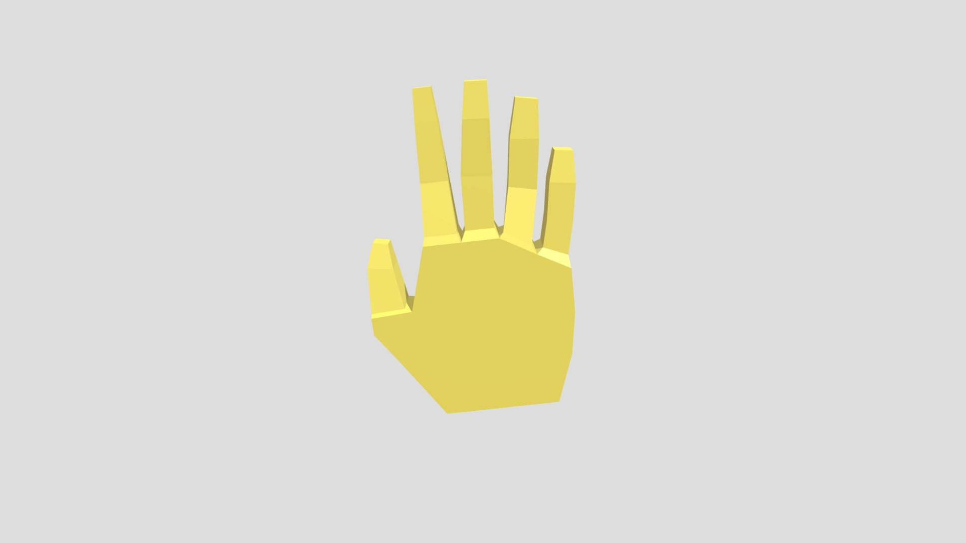 Basic Hand - Download Free 3D model by Mahvelboy_UJS [bf7c9e3] - Sketchfab