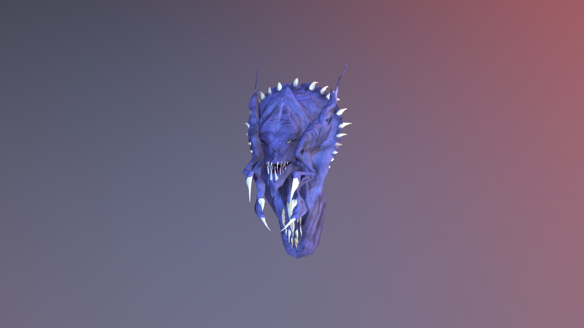 Hand Painted Fantasy Dragon - 3D model by Desiree (@Desiree_p) [bf7cc9a ...