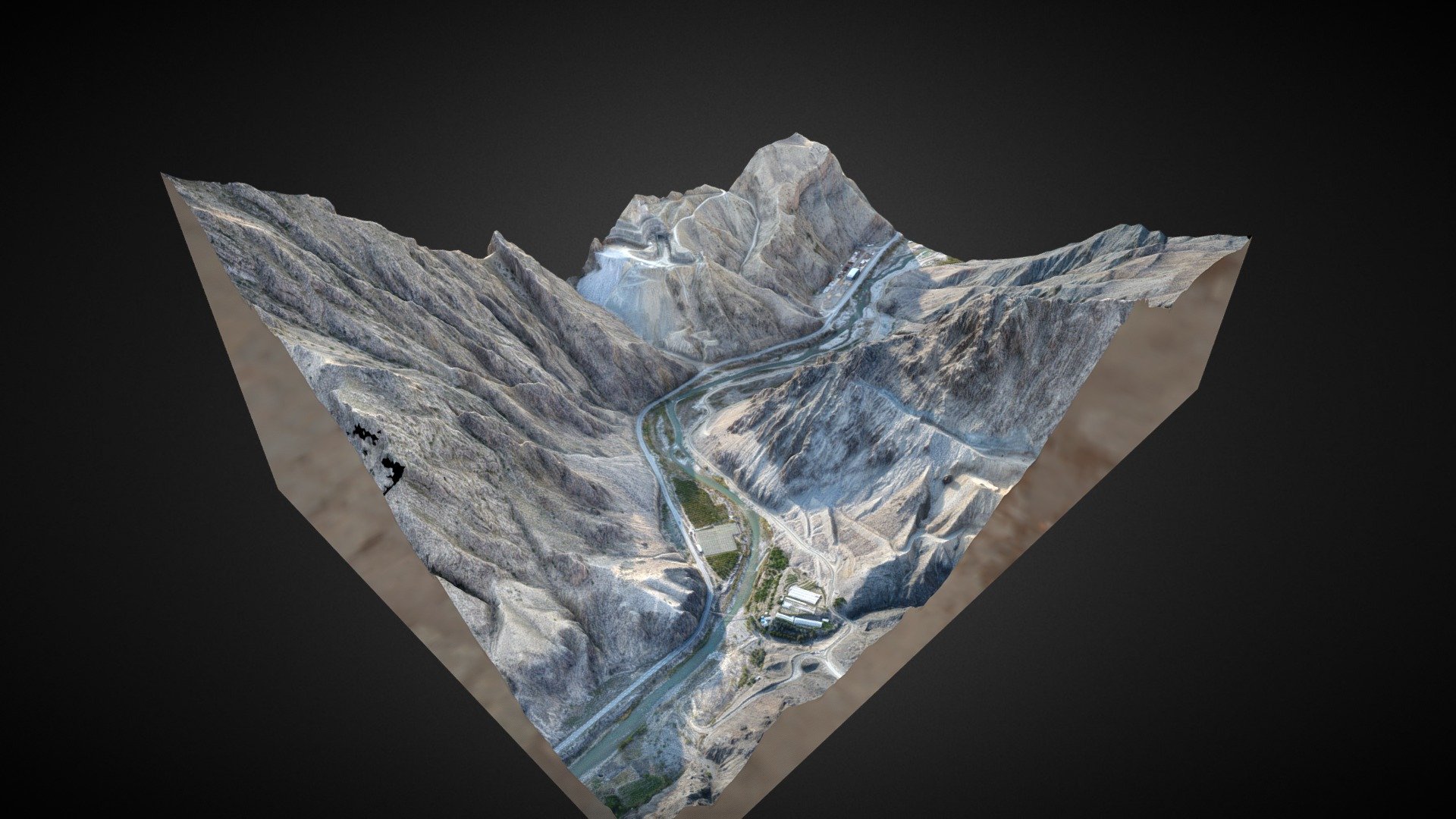 3D Mountain Model #2 / Artvin-Yusufeli - 3D model by Havadan Harita ...