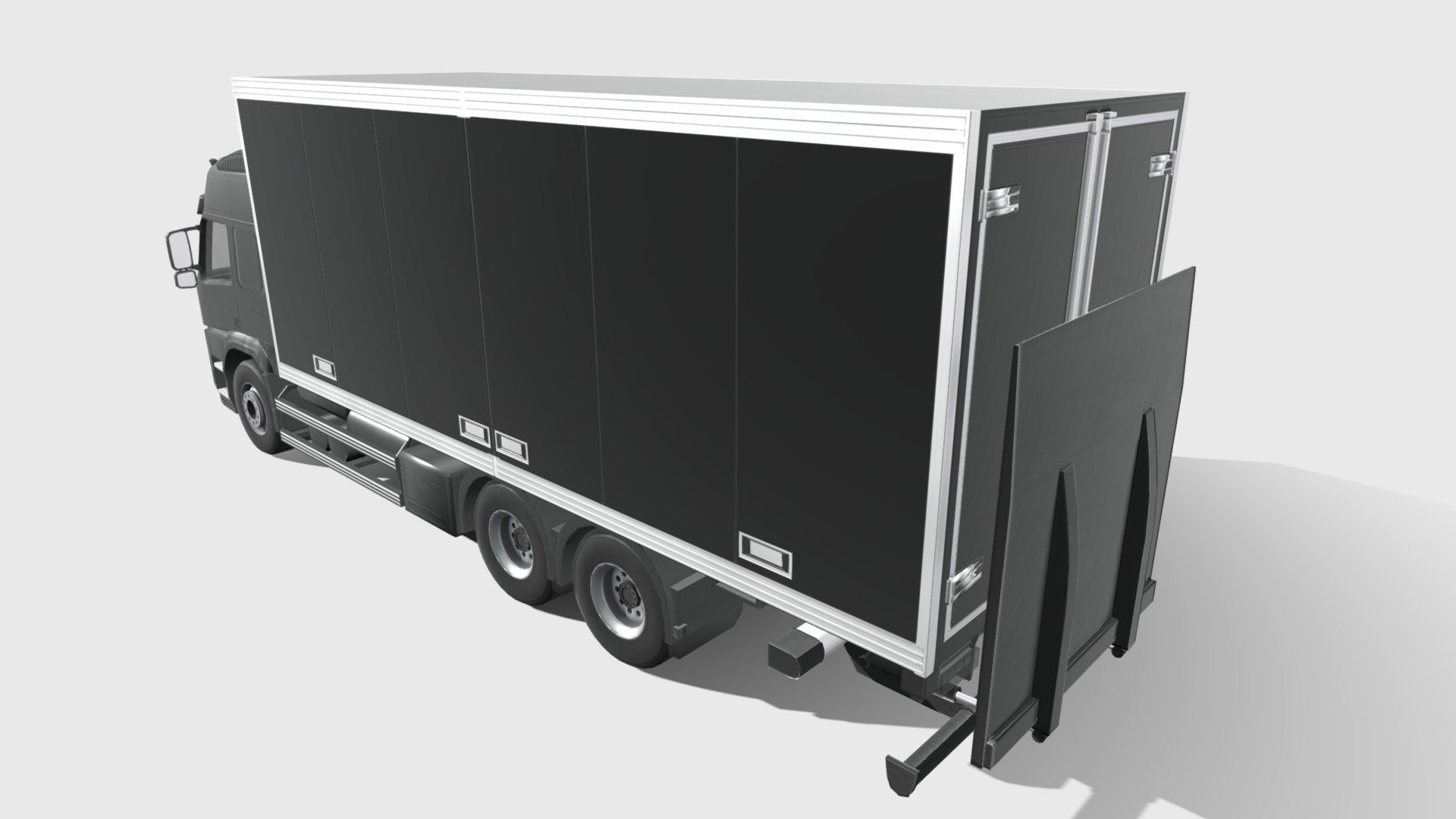 box-truck - 3D model by Zoochey [bf7d04c] - Sketchfab