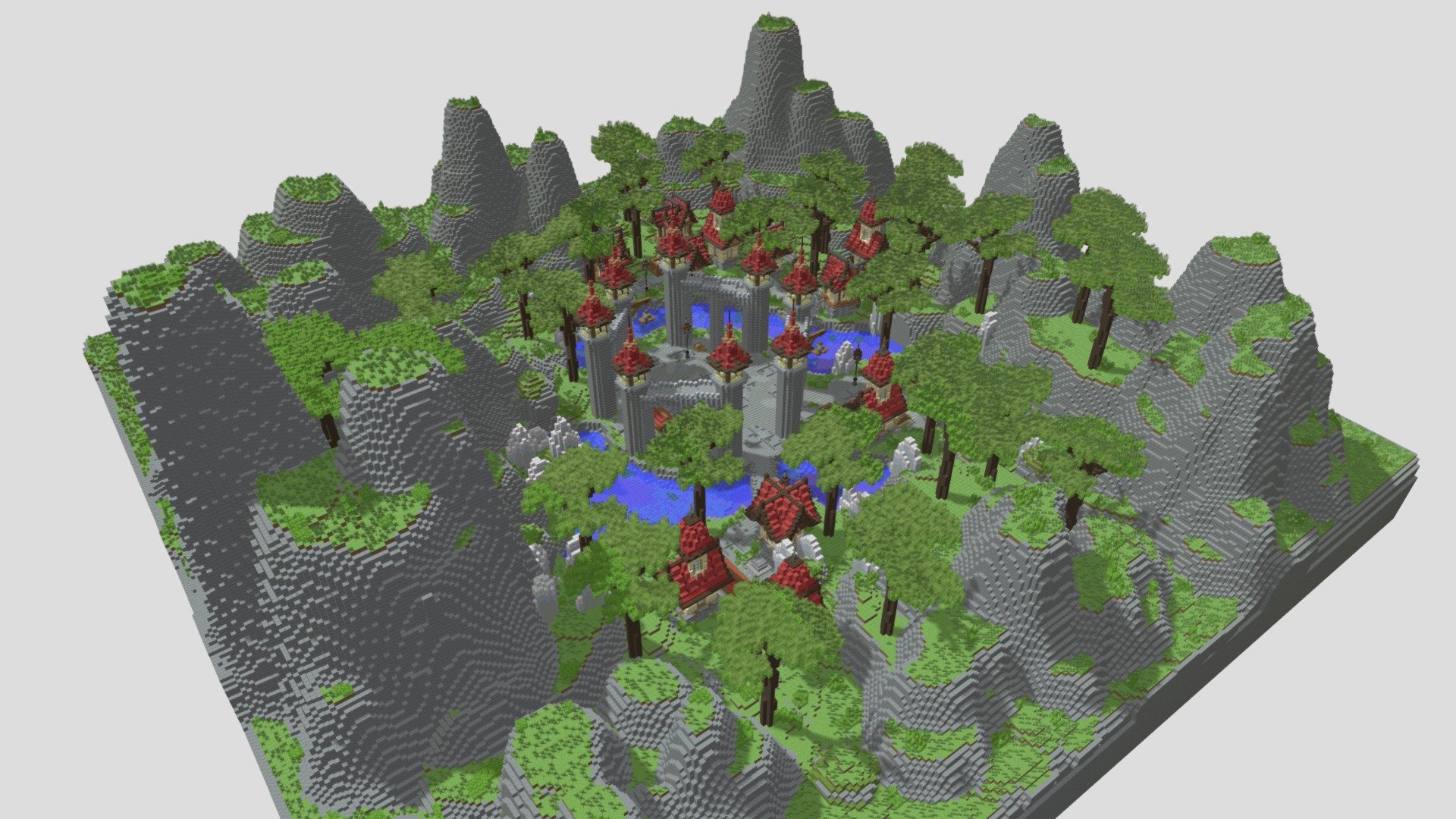Red Medieval Spawn - 3D model by MC-Shop (@Mycri) [bf7e289] - Sketchfab