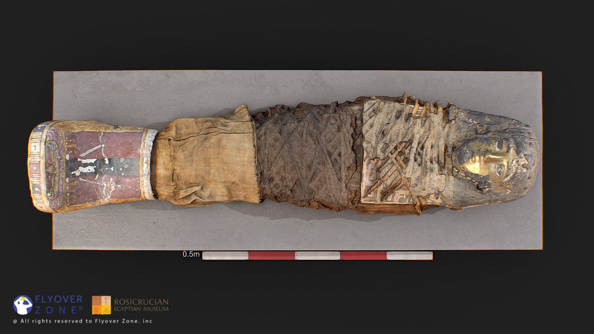 "Sherit" a Roman Period Egyptian mummy - 3D model by Flyover Zone ...