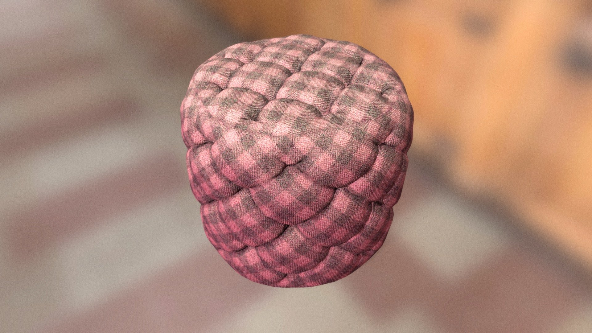 Round Ottoman - 3D model by Johnny Rogue (@breddowen) [bf7e9cd] - Sketchfab