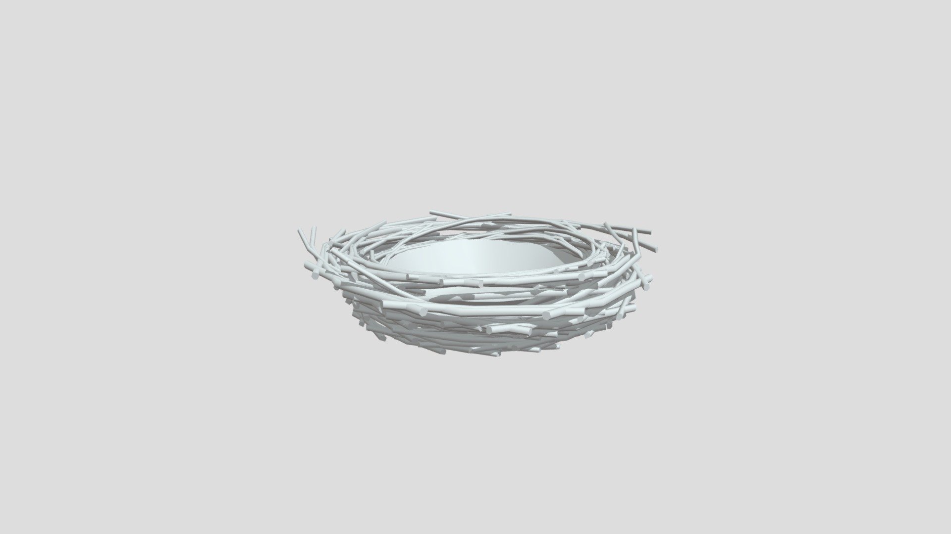 Bird Nest - Buy Royalty Free 3D model by smcafee-3d (@smcafee) [bf7fe18 ...