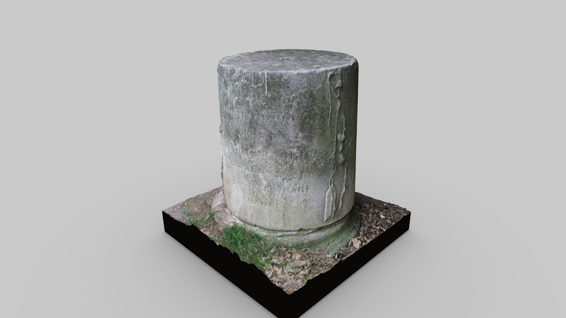 Crystal Palace Park Column Piece - Download Free 3D model by artfletch ...