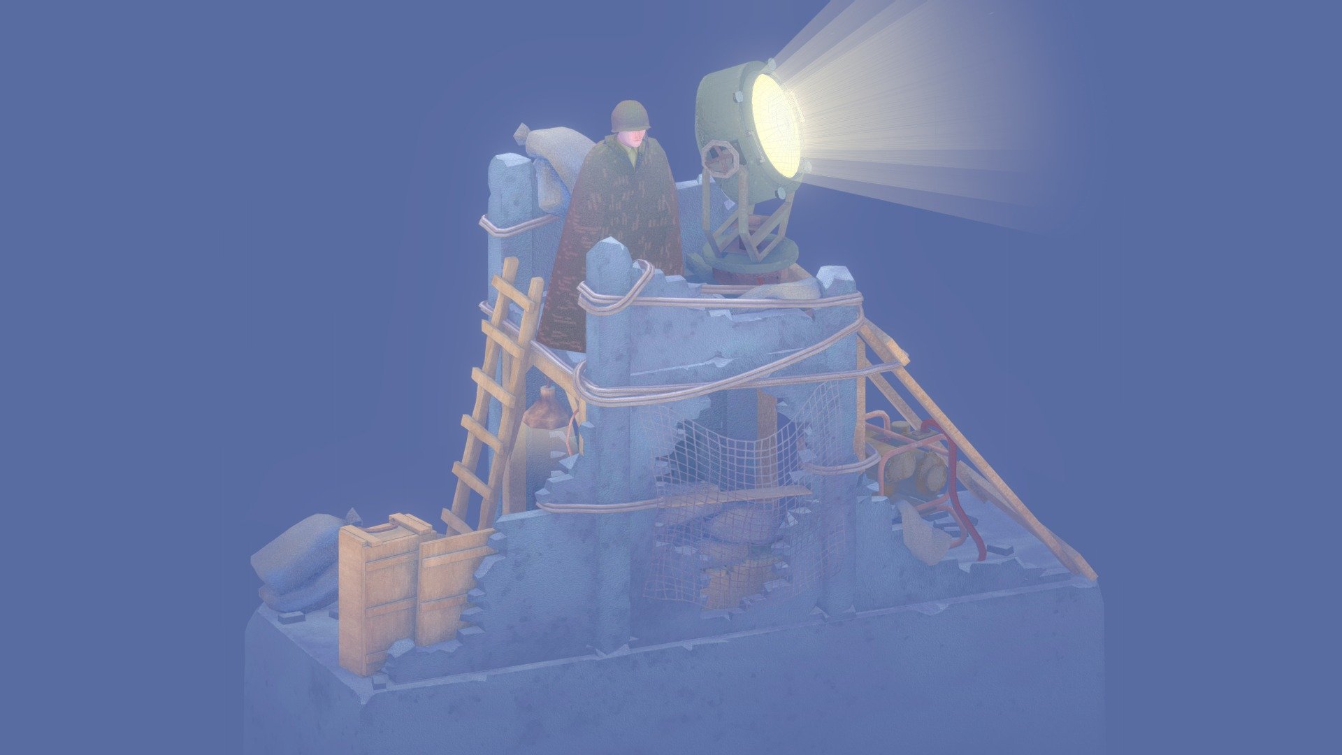 The Watchman - 3D model by temavolt (@volttema) [bf82c37] - Sketchfab